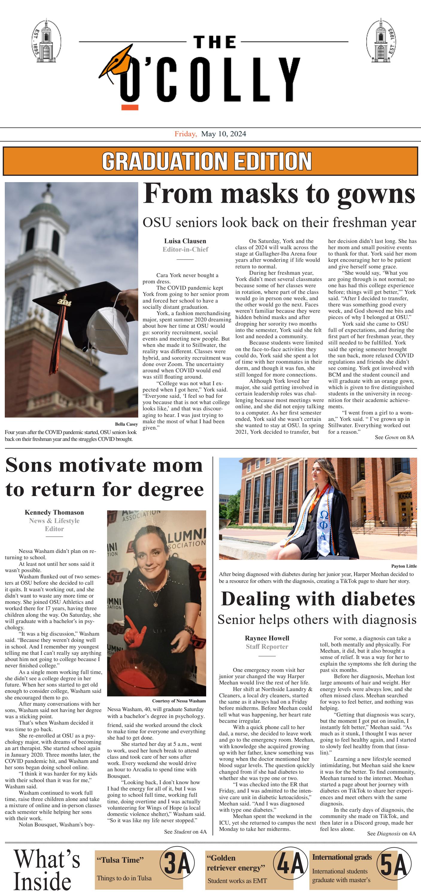 The O'Colly, Friday, May 10, 2024 by The O'Colly - Issuu