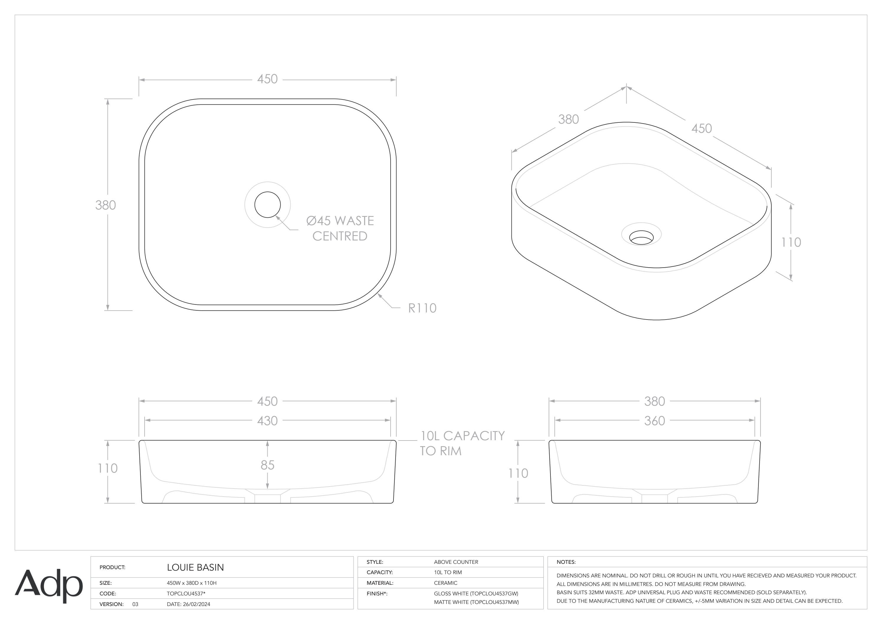 louie-above-counter-basin-spec_v3 by Tilemall - Issuu