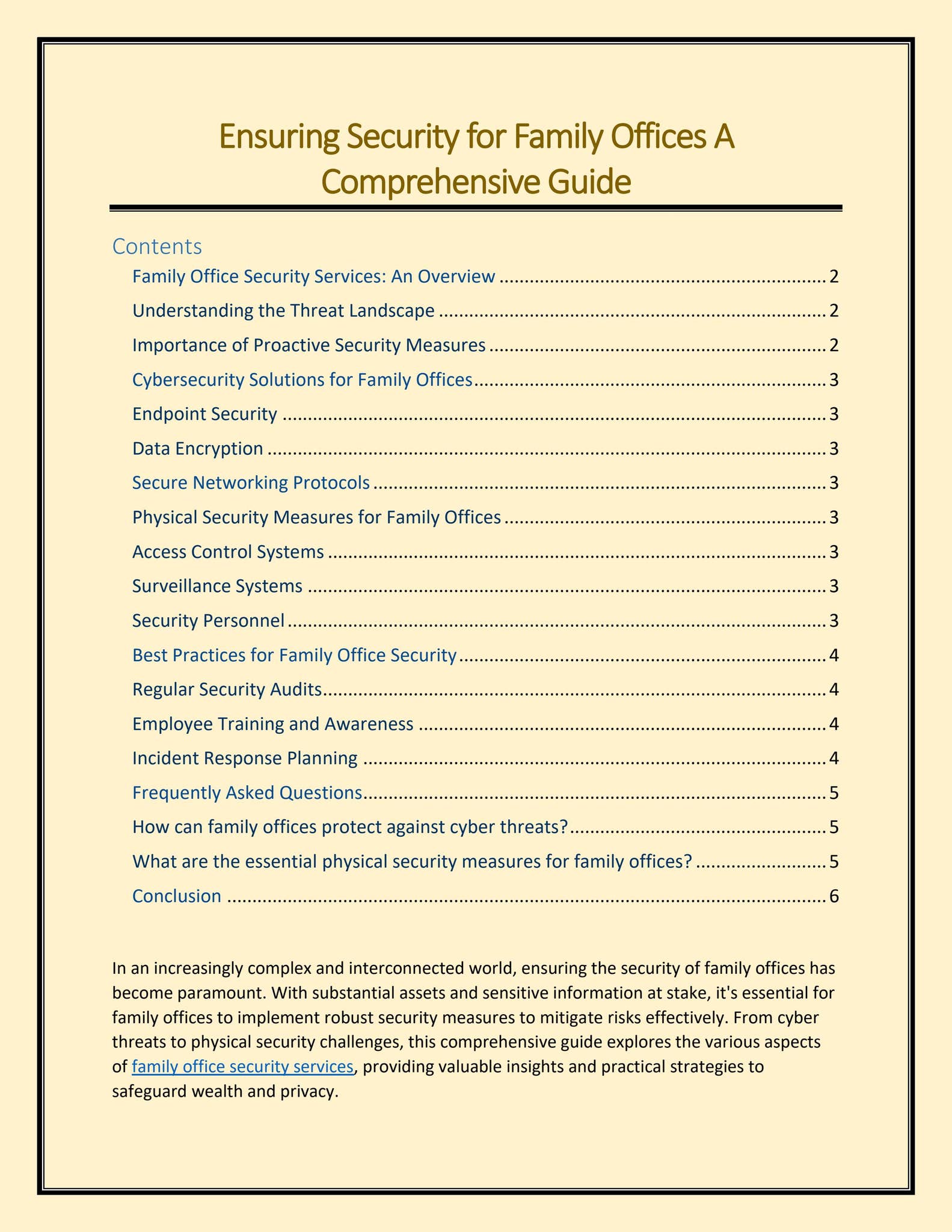 Ensuring Security for Family Offices A Comprehensive Guide by Web Cures ...