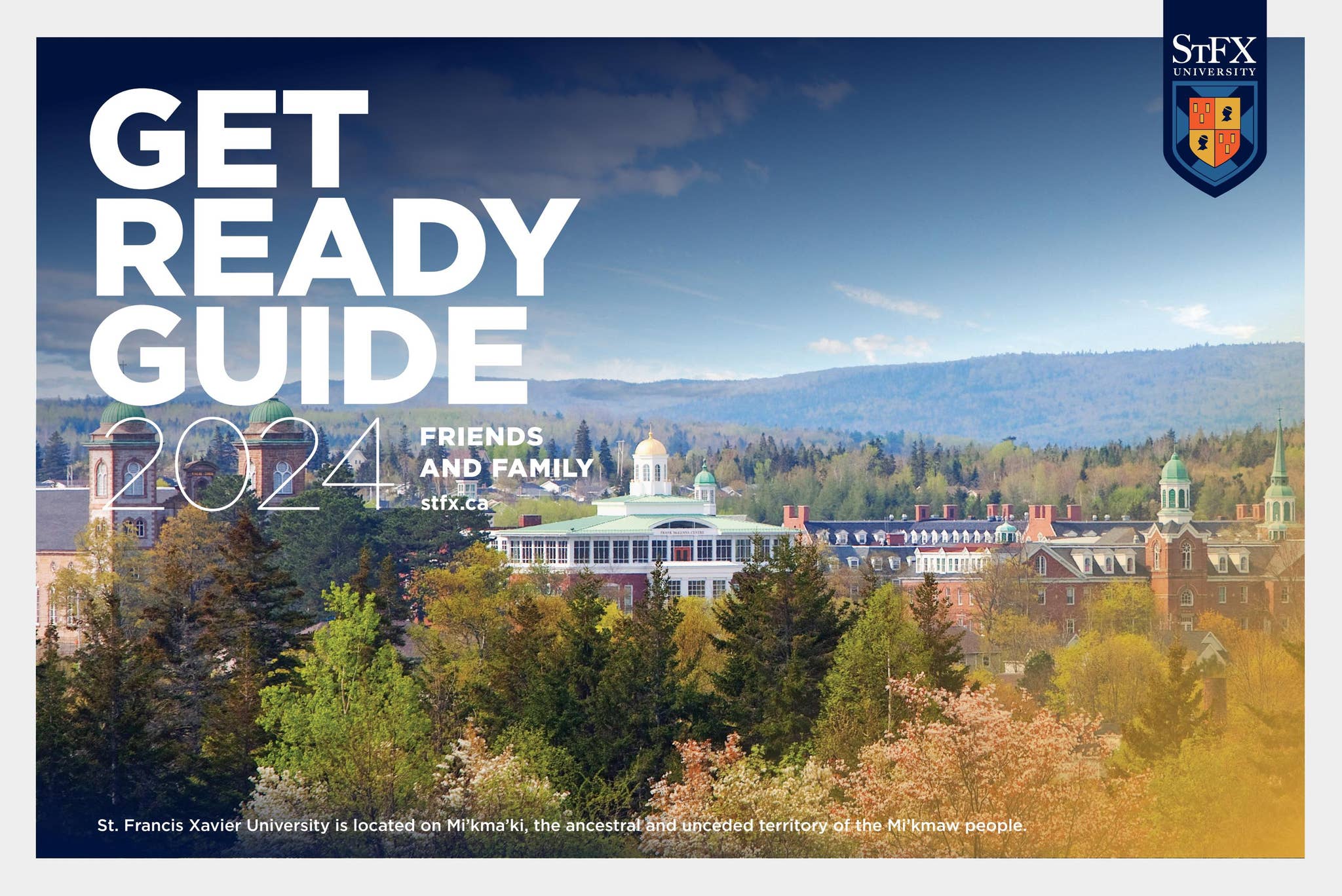2024 StFX Get Ready Guide for Friends and Family by Stfx University - Issuu