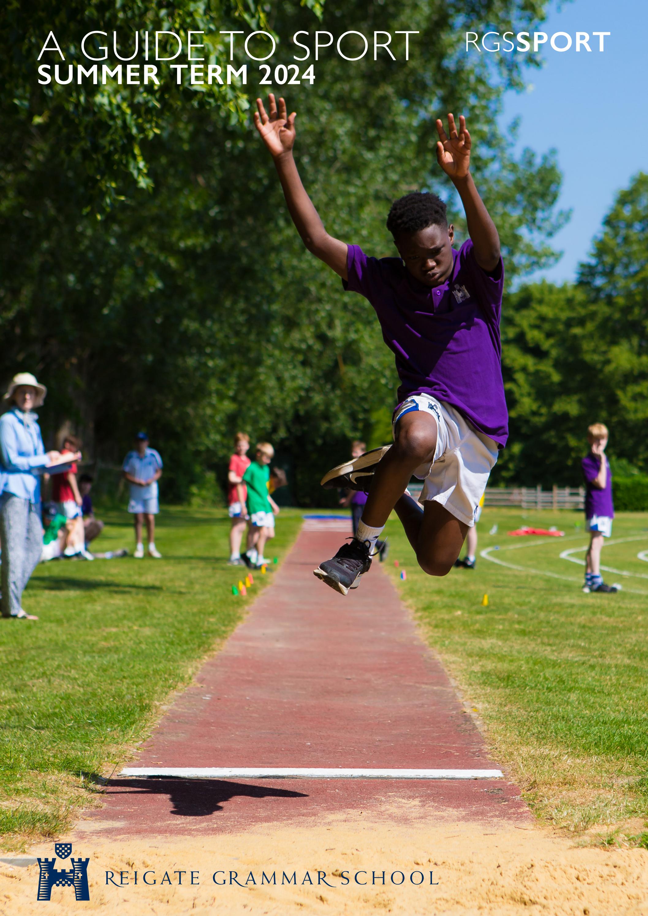 RGS A Guide to Sport Summer Term 2024 by RGS - Issuu