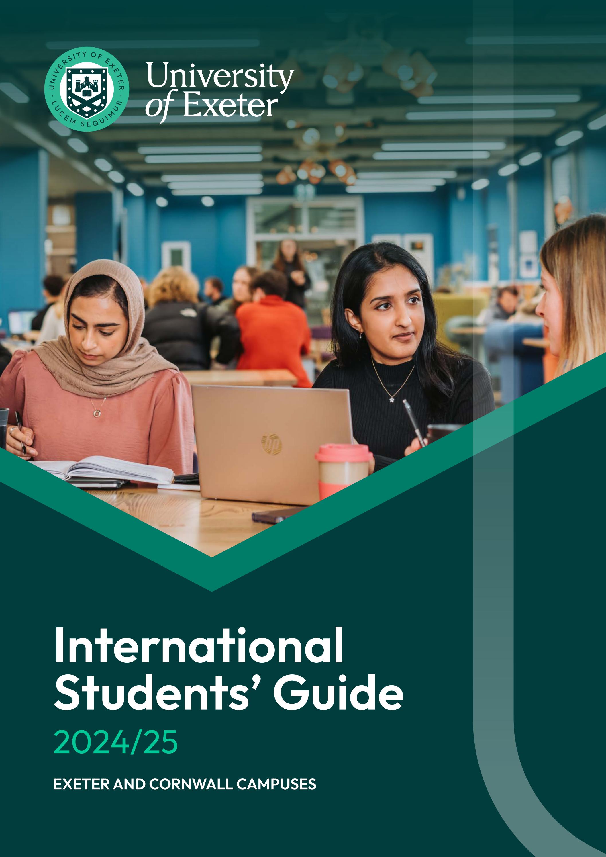 International Students' Guide 2024-25 by University of Exeter - Issuu