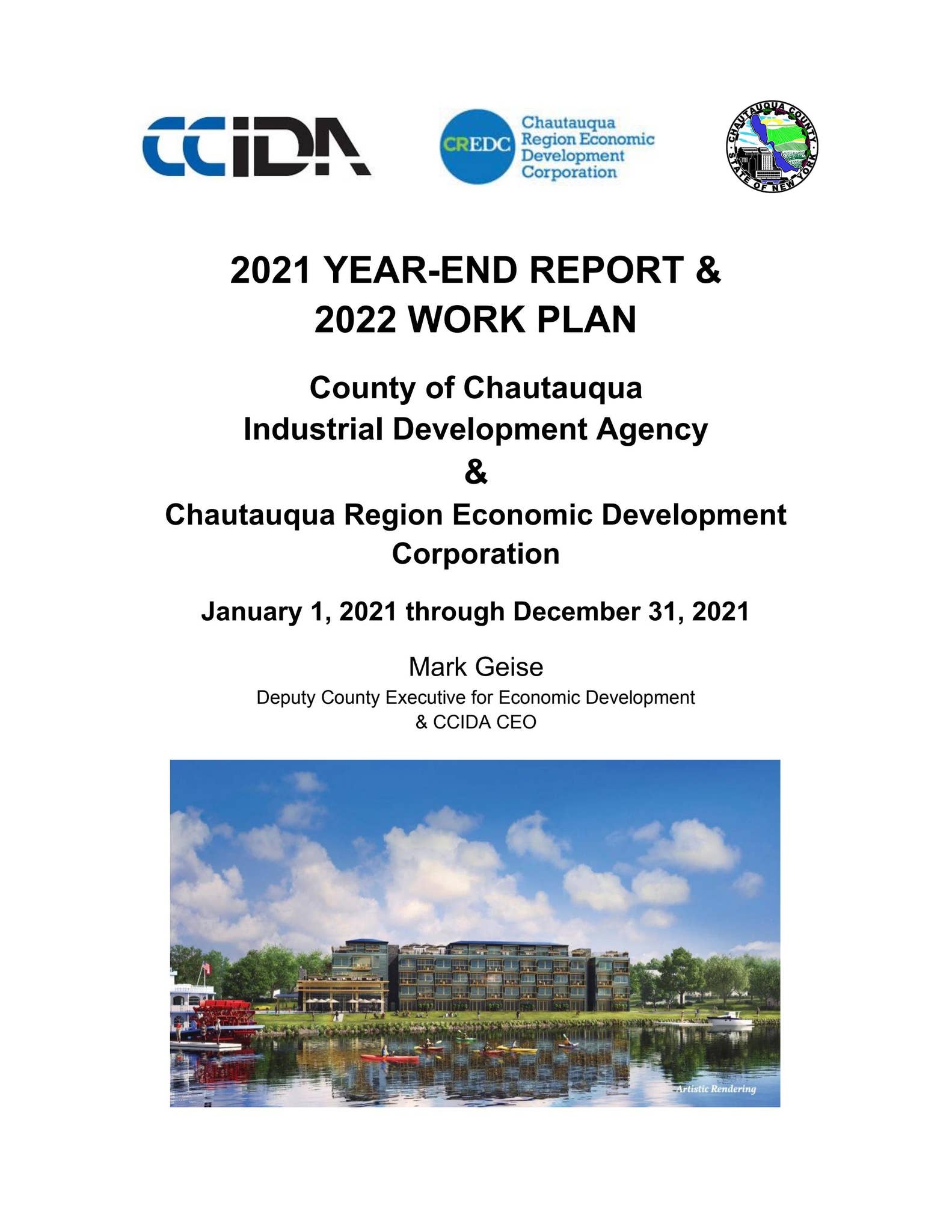 CCIDA 2021 Annual Report by County of Chautauqua Industrial Development ...