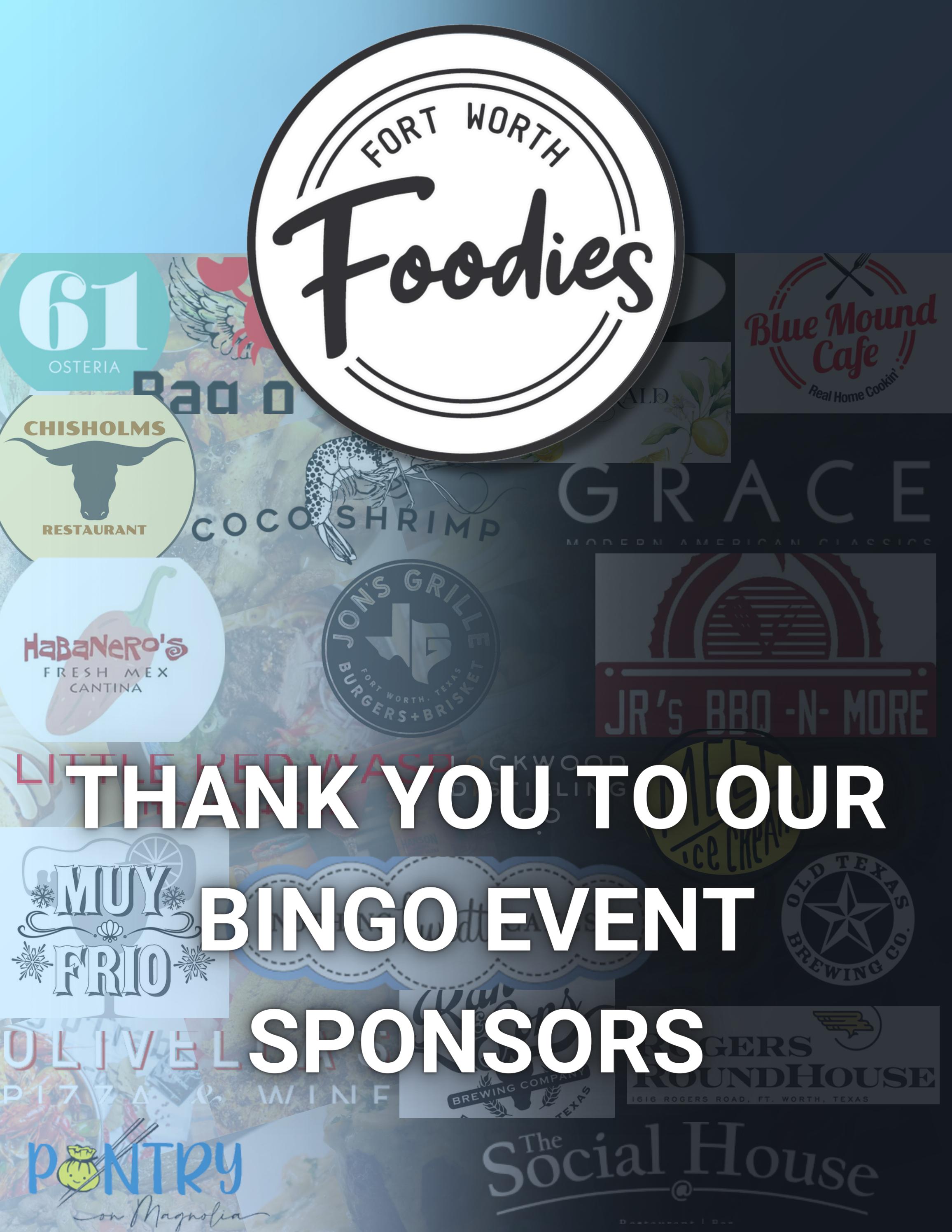 Fort Worth Foodies: Bingo Sponsors Thank You Flipbook by Rum Runnas ...