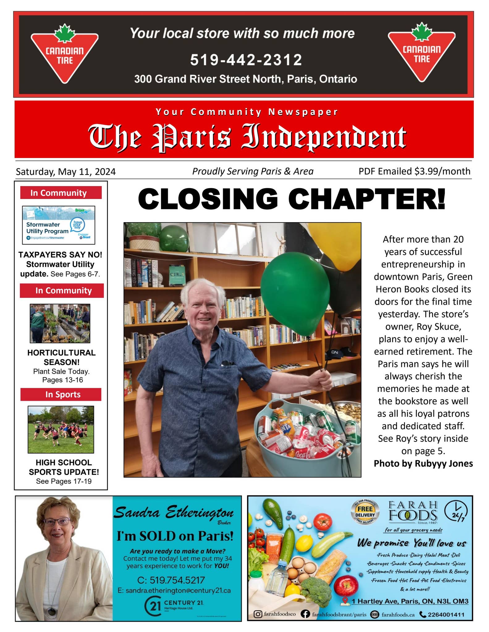 The Paris Independent for Saturday May 11th, 2024 by ...