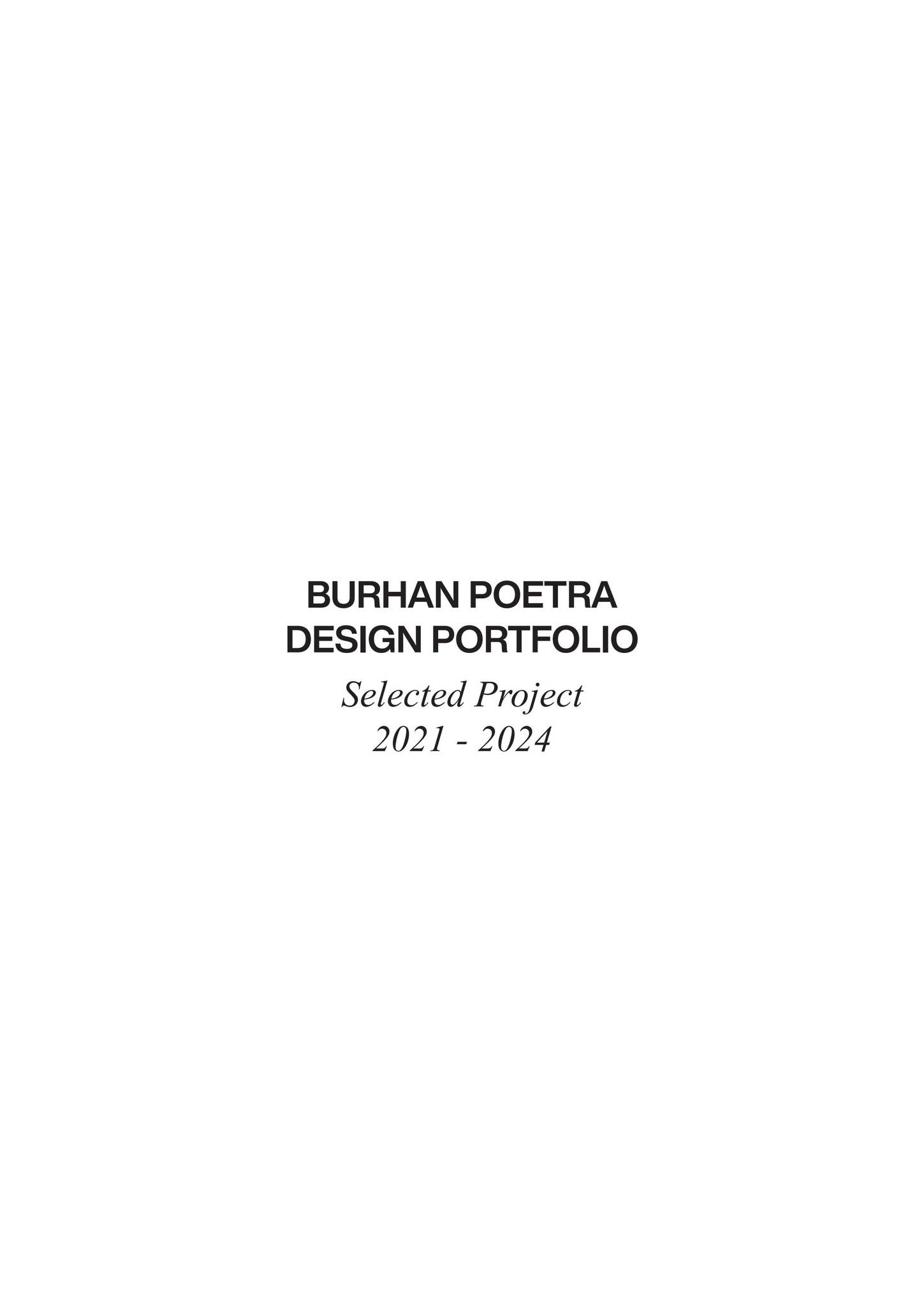 [BPLeonard] - Design Portfolio 2021-2024 Q1 by Burhan Poetra - Issuu