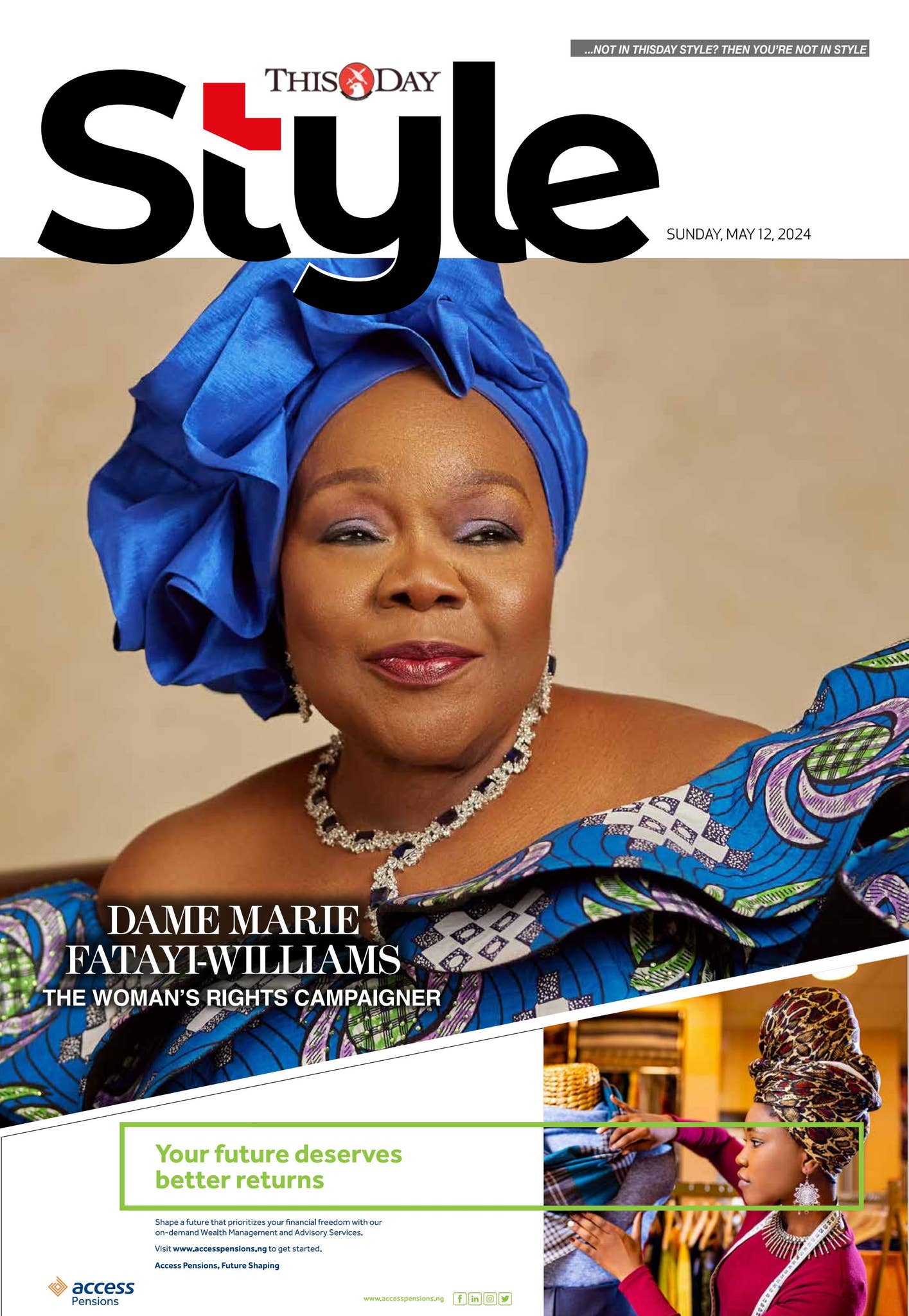 THISDAY STYLE MAGAZINE 12TH MAY 2024 by THISDAY Newspapers Ltd - Issuu