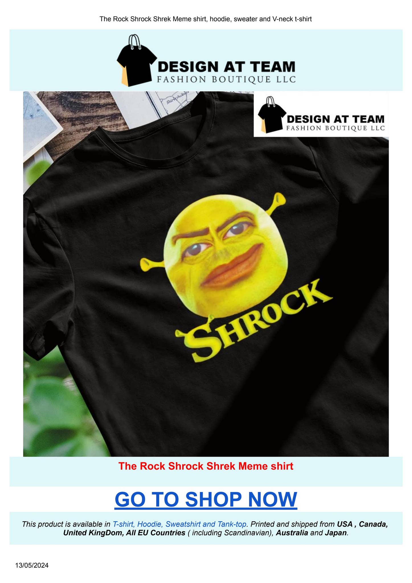 The Rock Shrock Shrek Meme shirt by Design AT Shop - Issuu