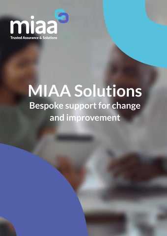 MIAA Solutions Brochure 2024 by MIAANHS - Issuu