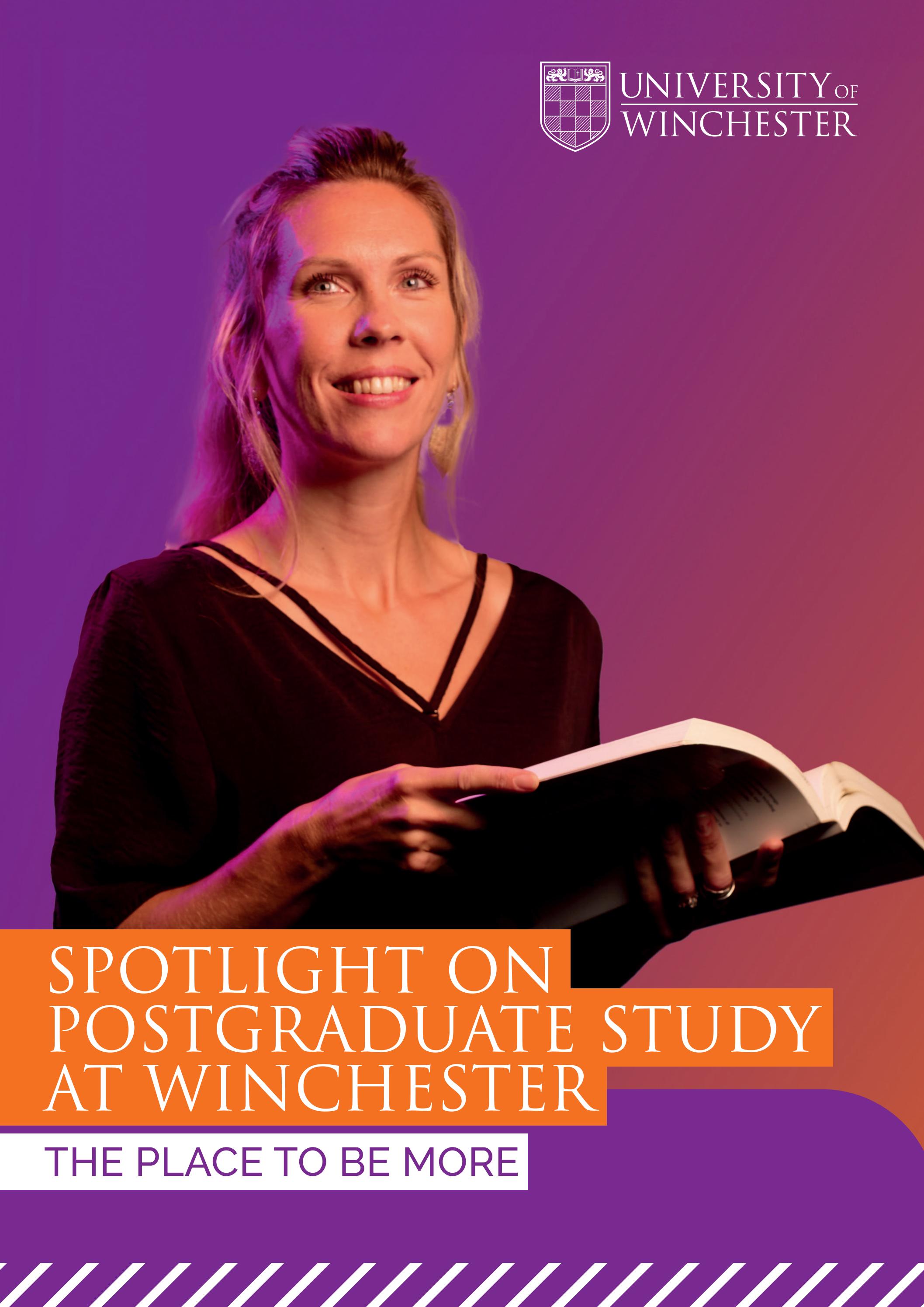 Postgraduate Offer Pack (international students) by University of Winchester - Issuu
