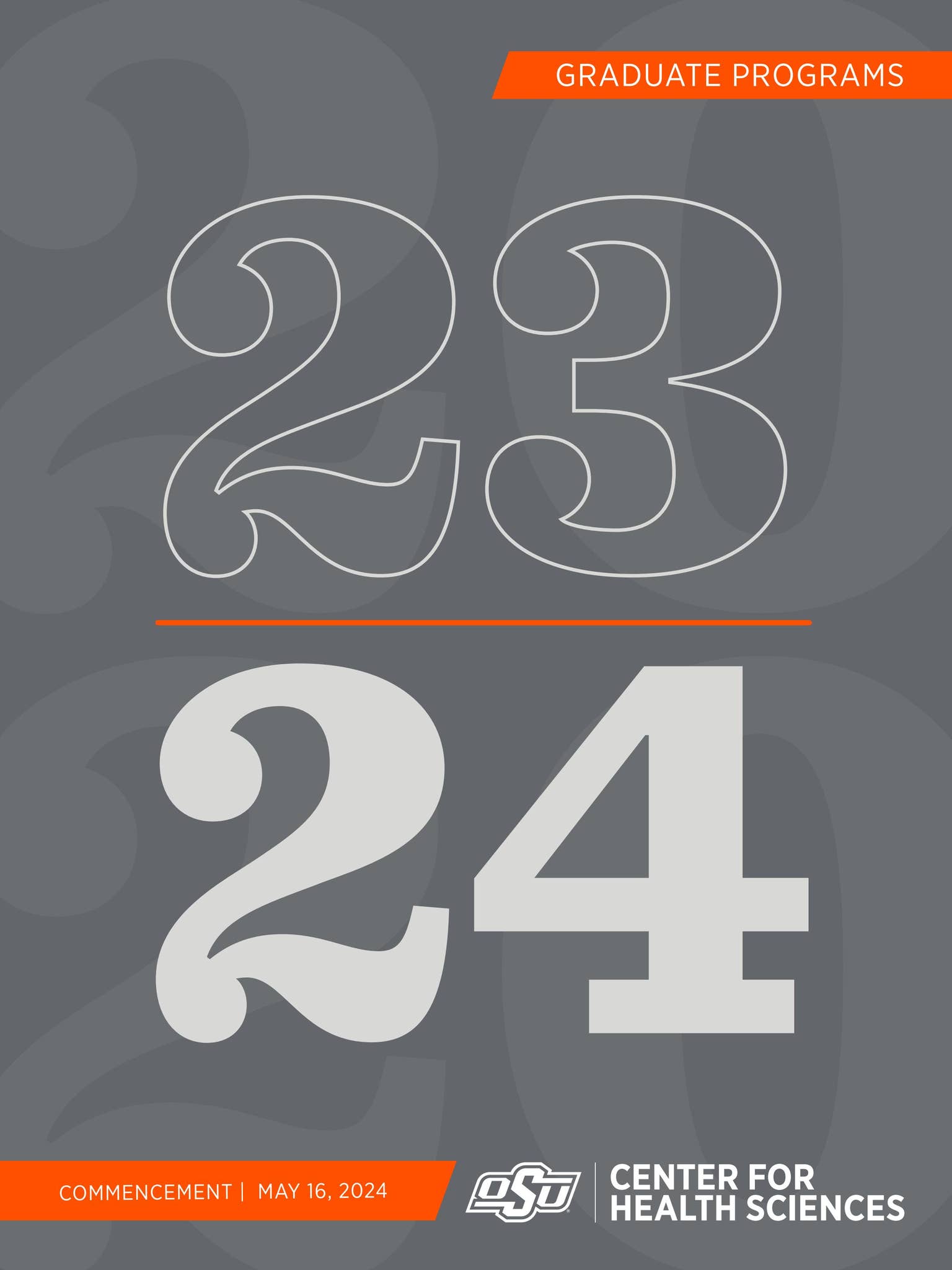 OSU-CHS 2024 Grad Programs Commencement by Oklahoma State - Issuu