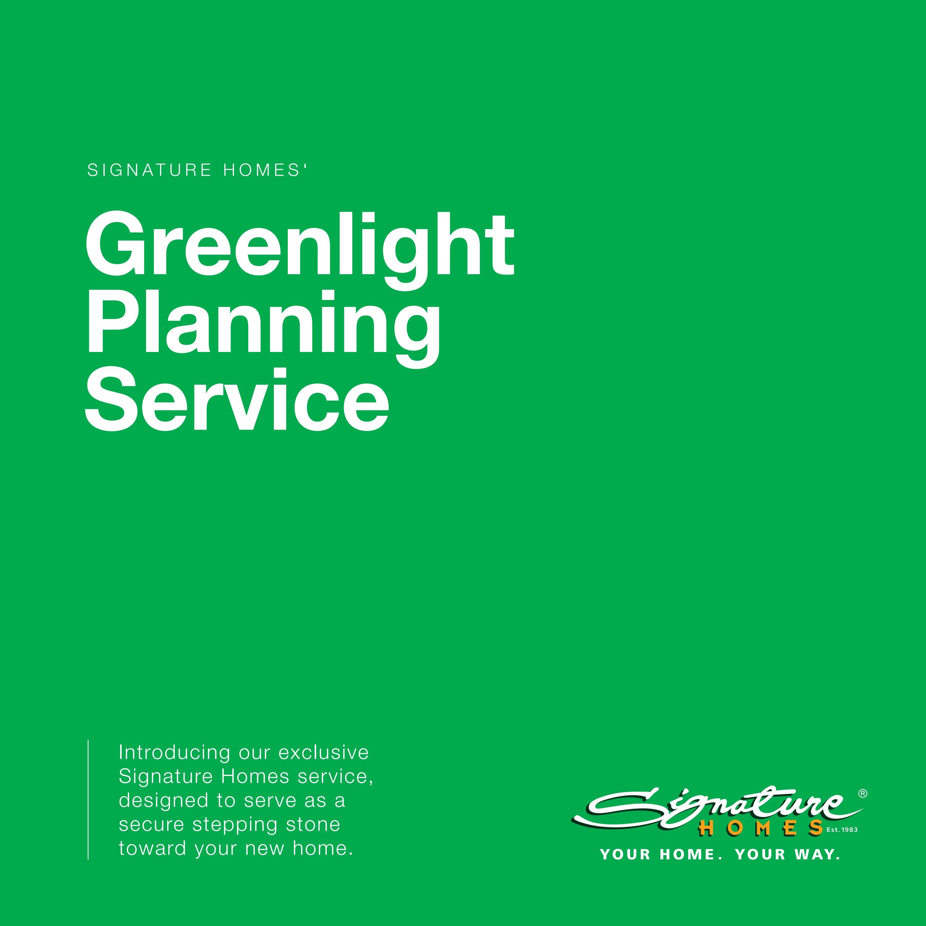 Greenlight Planning Service by Signature Homes Ltd - Issuu