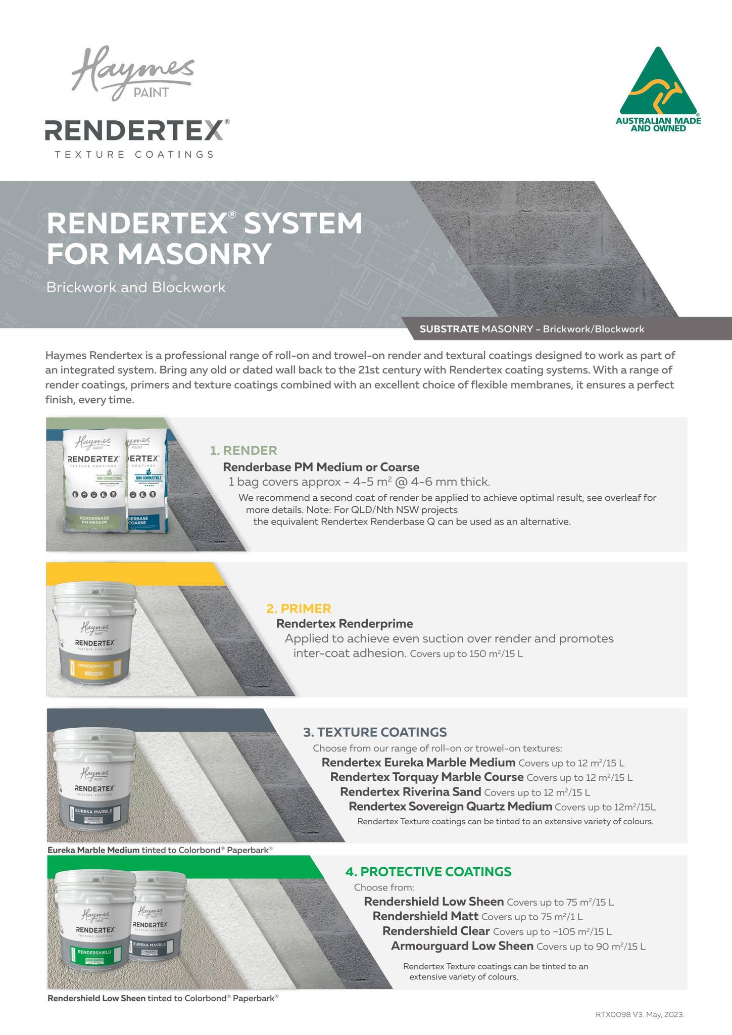 Rendertex System Guide for Masonry by haymes_paint - Issuu