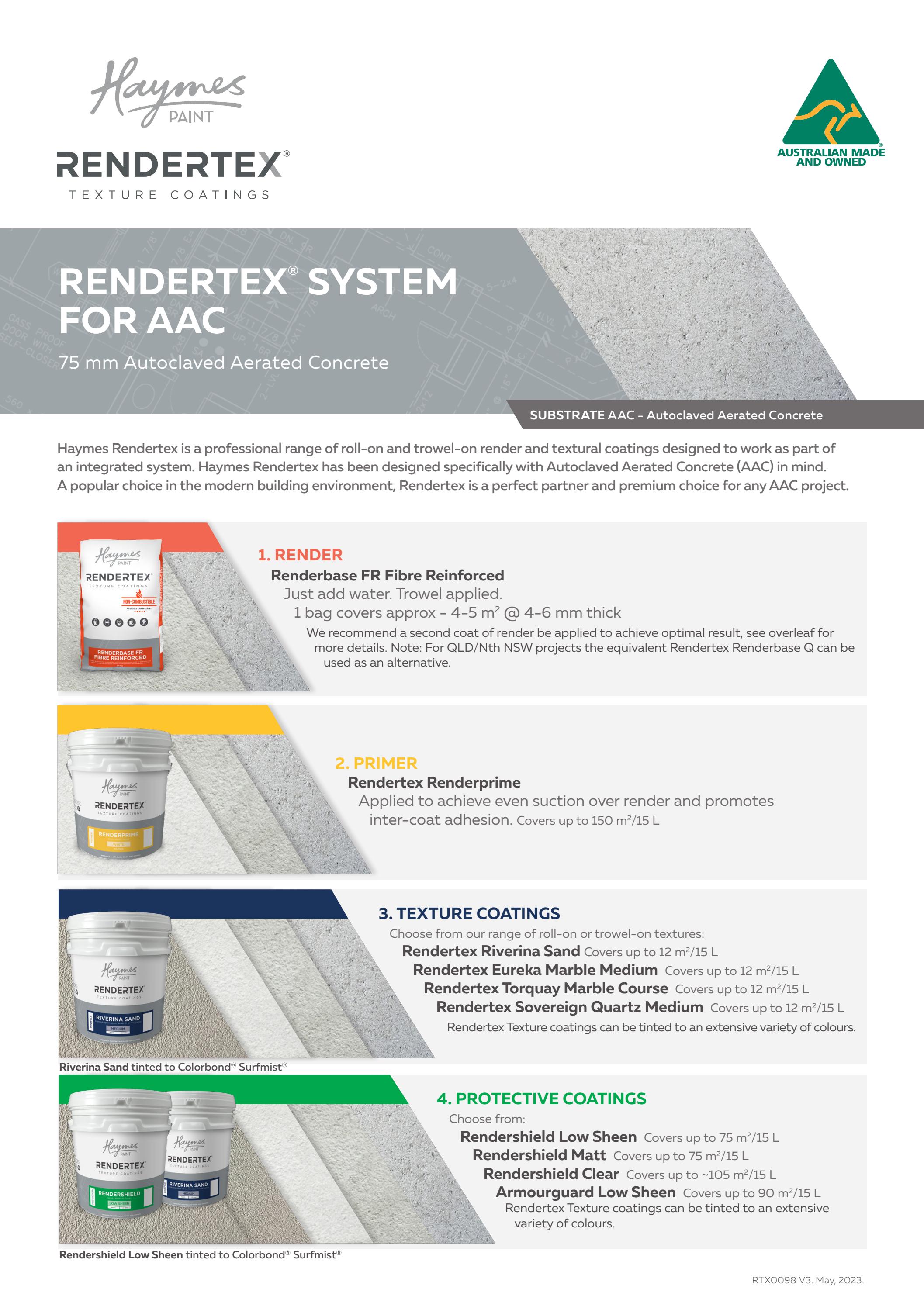 Rendertex System Guide for AAC by haymes_paint - Issuu