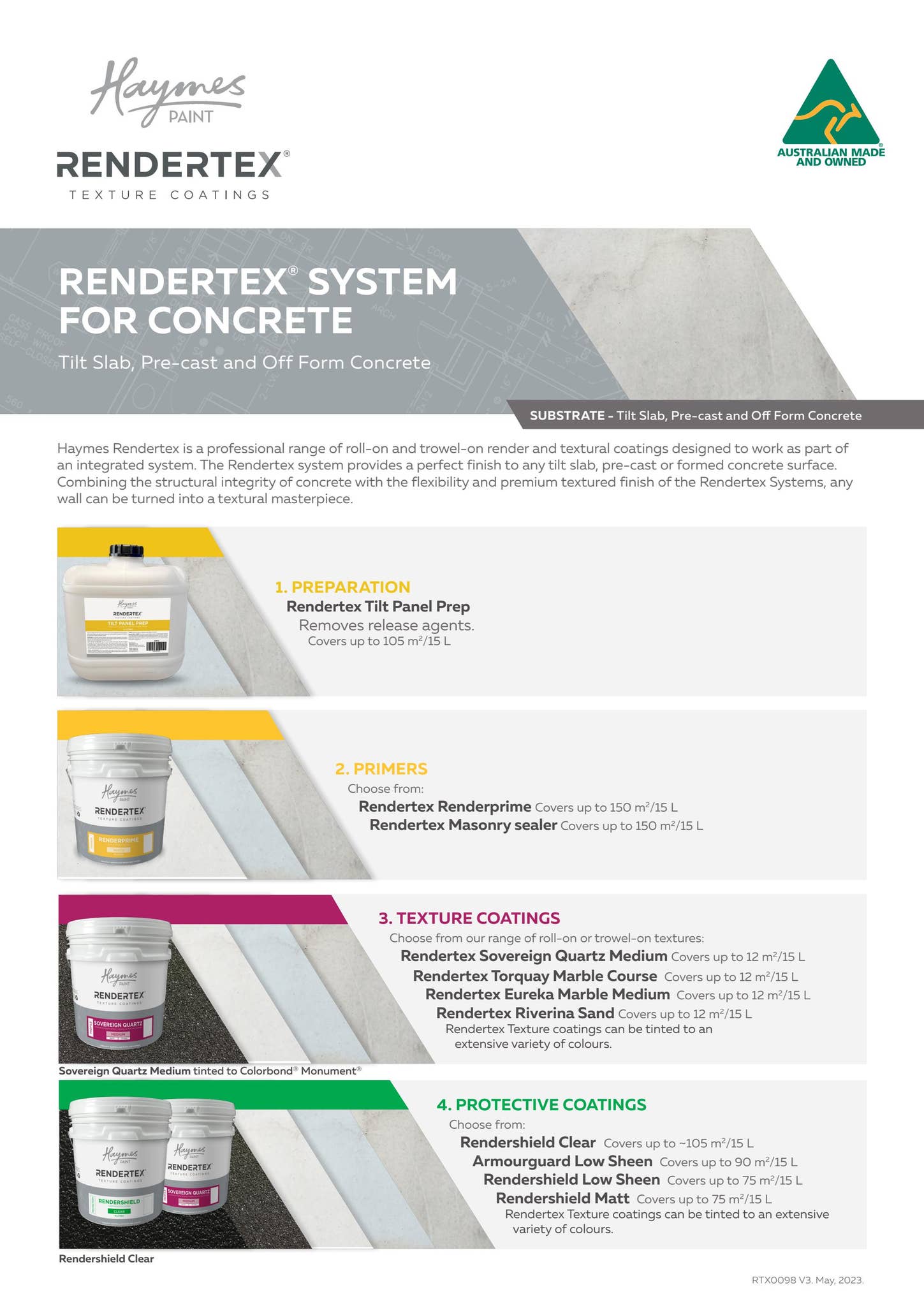 Rendertex System for Concrete by haymes_paint - Issuu