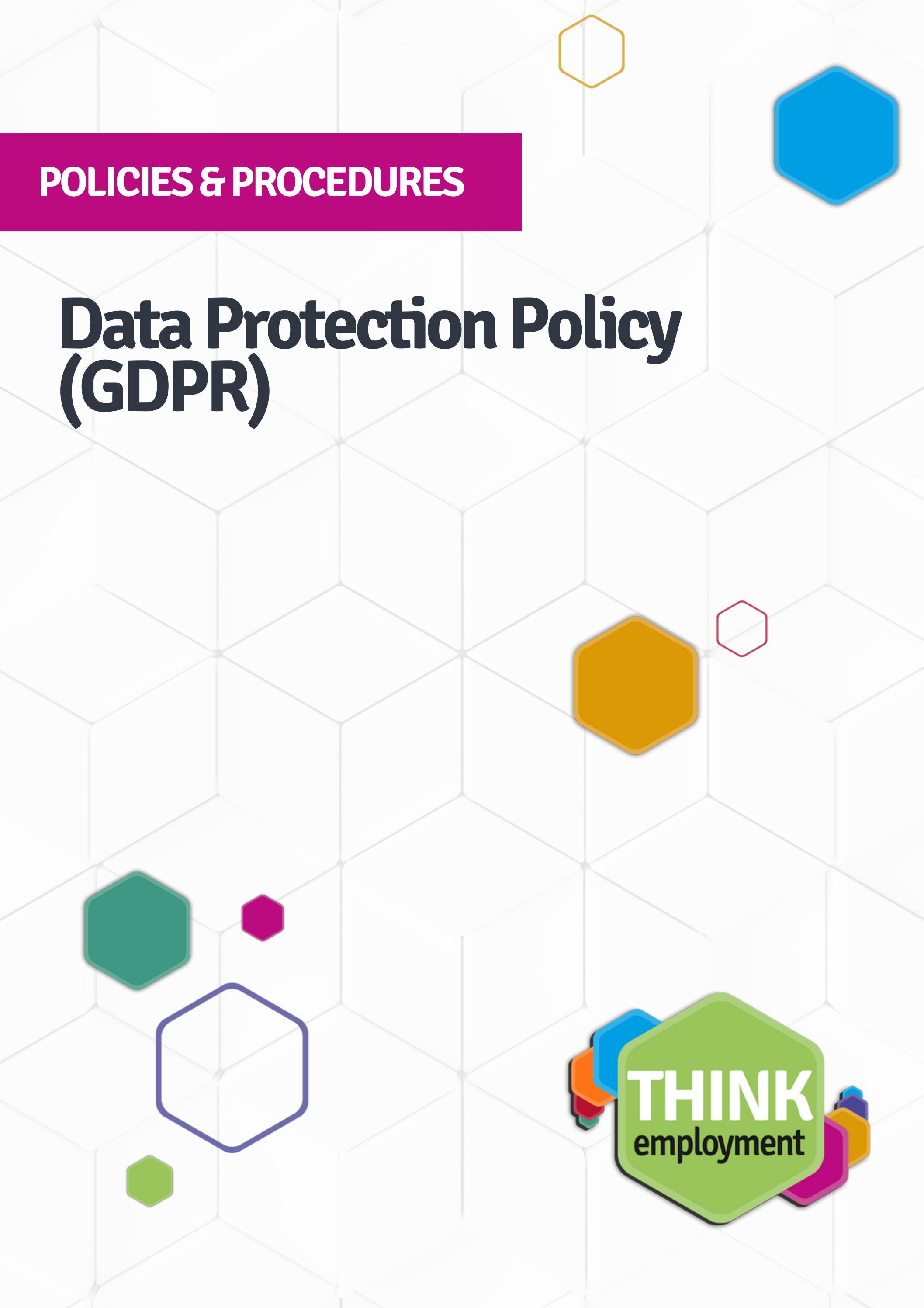 006 - Data Protection Policy GDPR by think-employment - Issuu