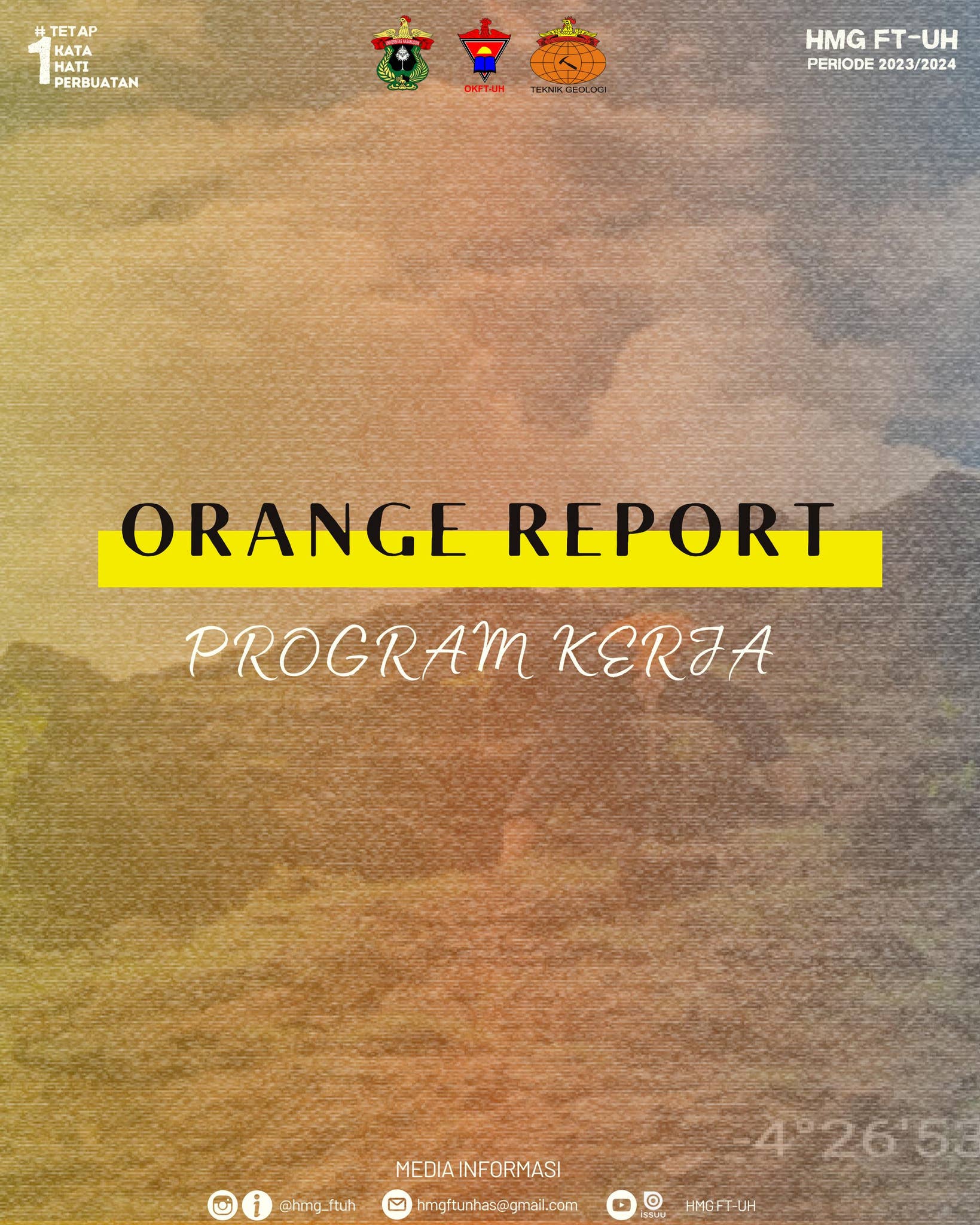 [ORANGE REPORT] PROGRAM KERJA_14 MEI 2024 by HMG FT-UH - Issuu