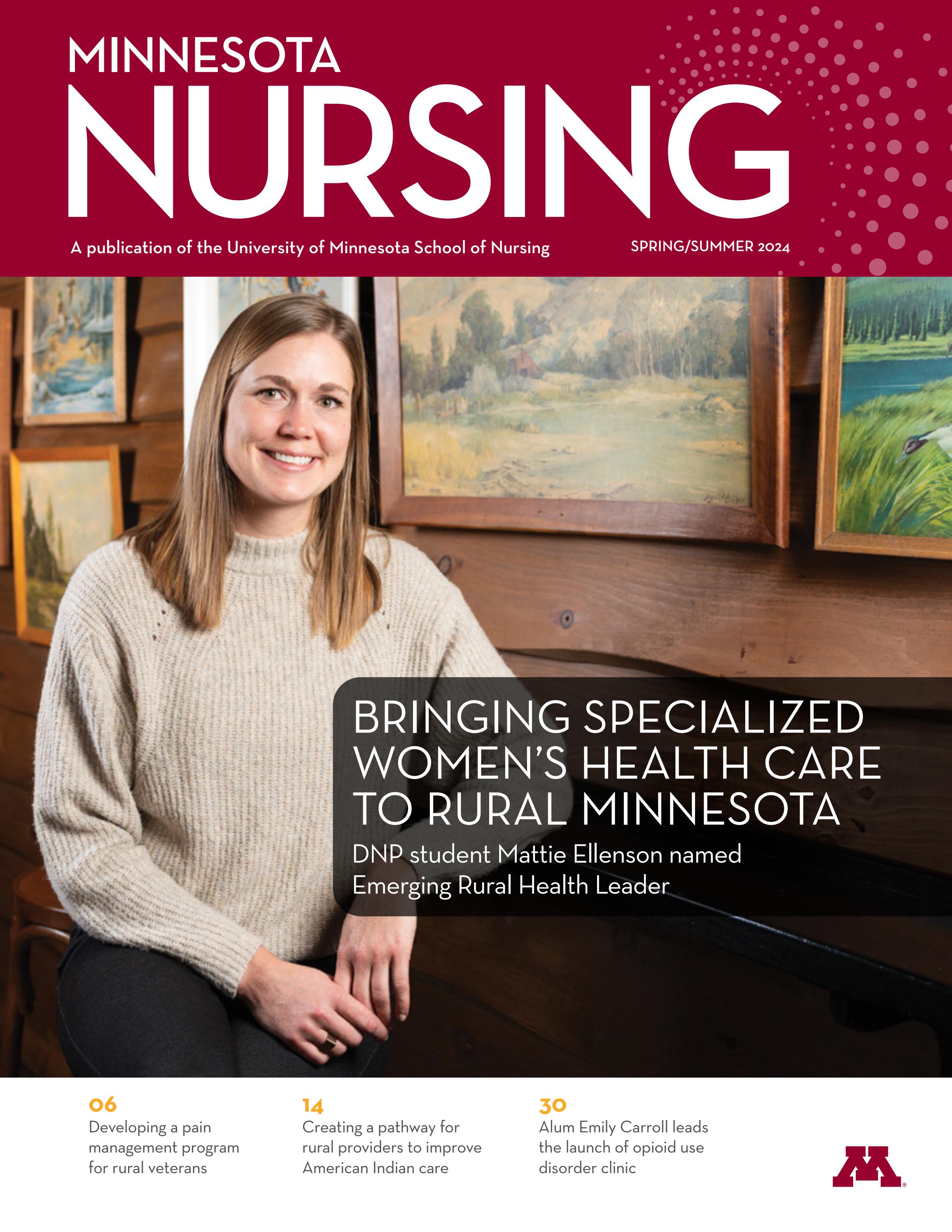 Minnesota Nursing Magazine Spring Summer 2024 by School of Nursing - Issuu