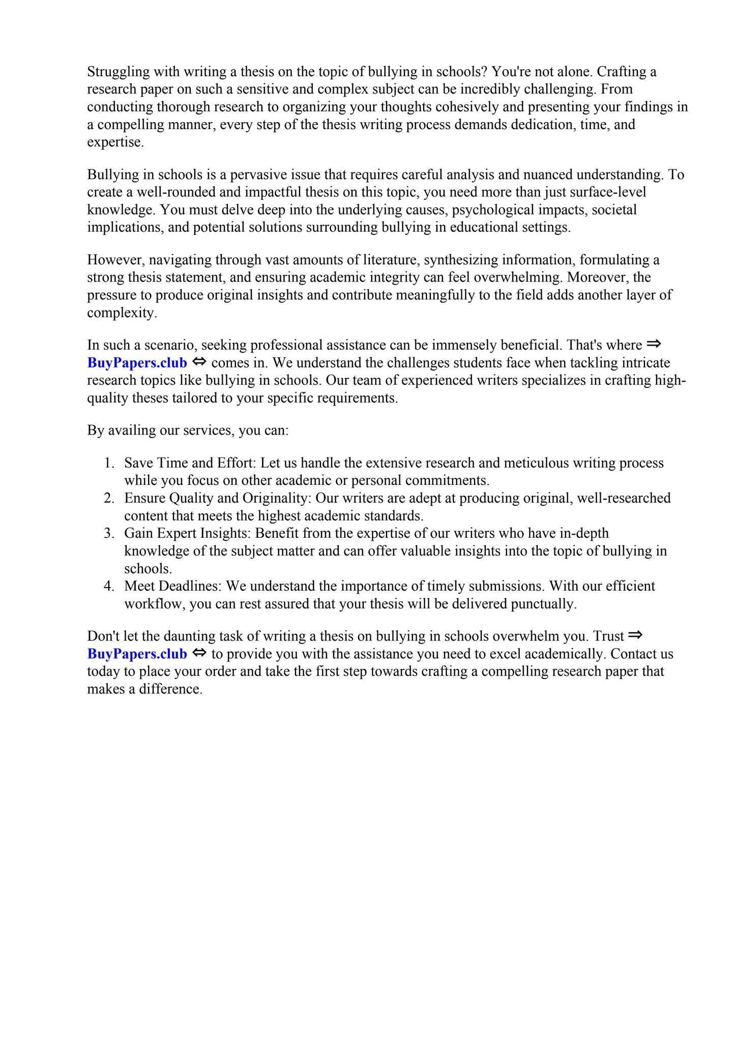 Research Paper About Bullying In Schools by Wellesley College - Issuu