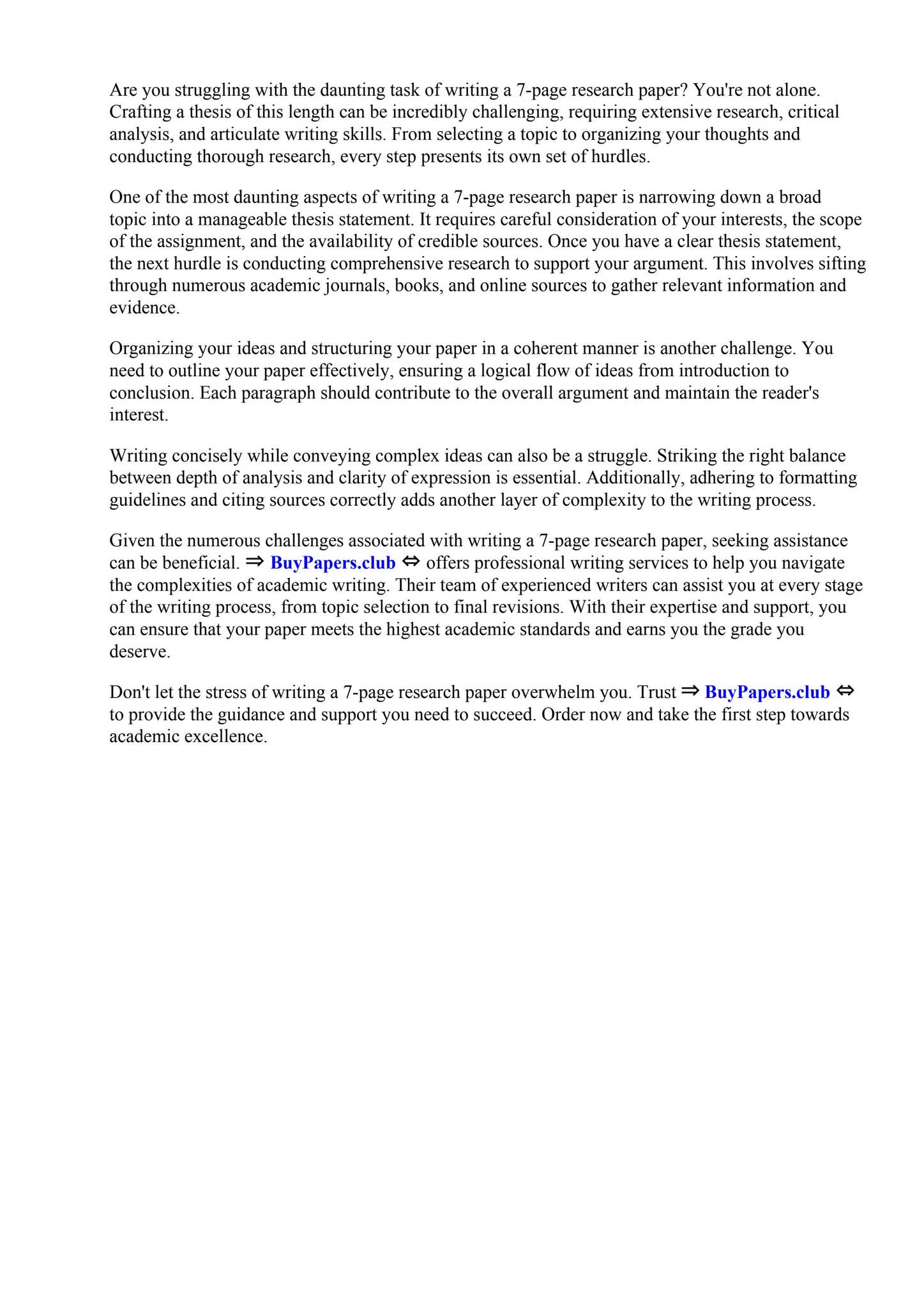 How To Write A 7 Page Research Paper by Wellesley College - Issuu