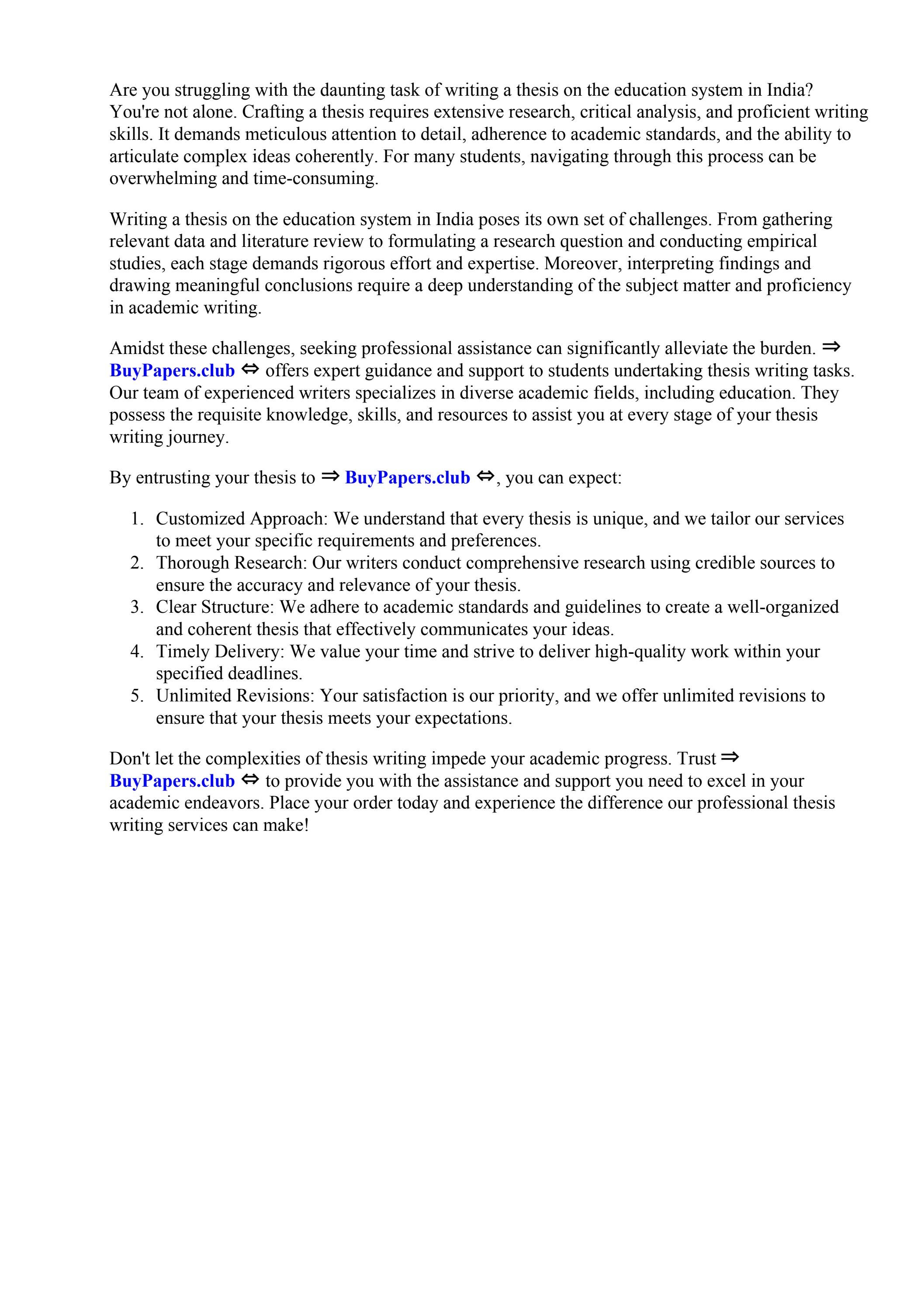 Research Paper On Education System In India by Alhambra Medical ...