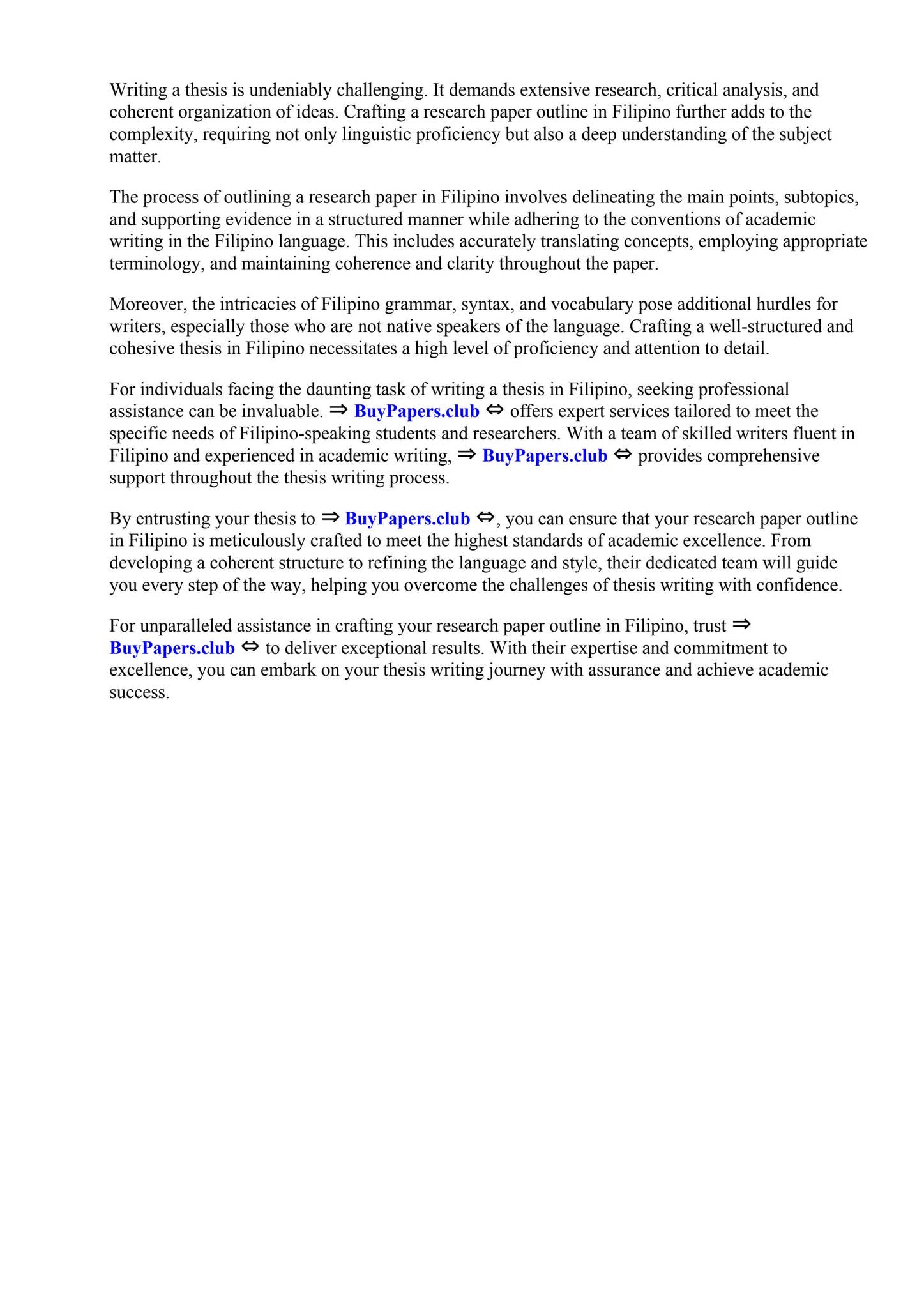 Research Paper Outline In Filipino by University of Northern Iowa - Issuu