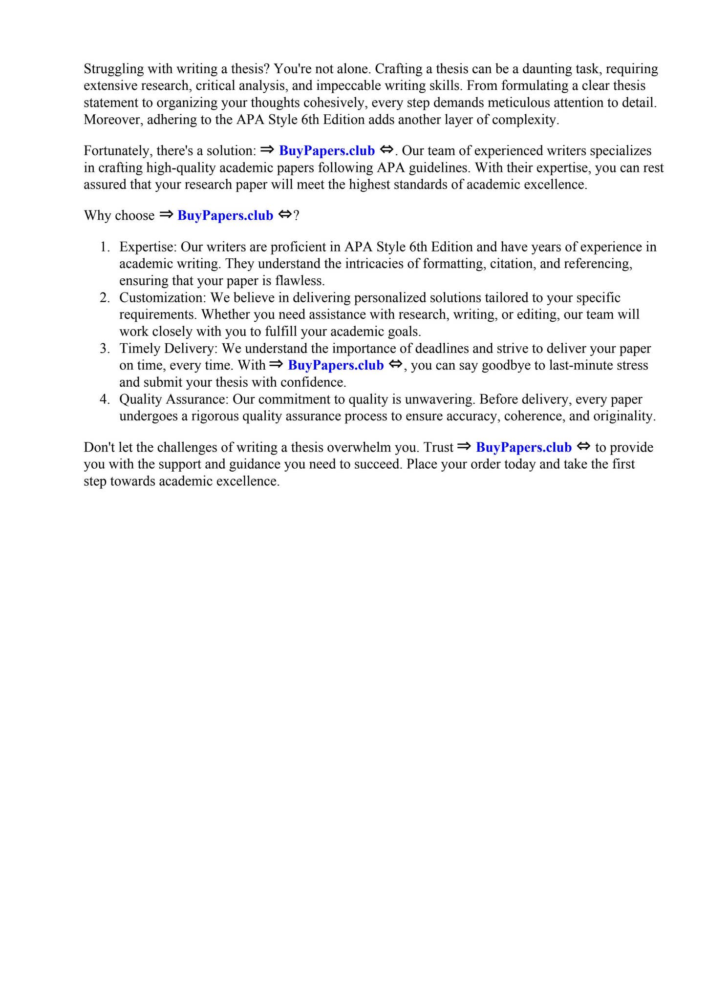 Apa Style 6Th Edition Research Paper Sample by University of Northern ...
