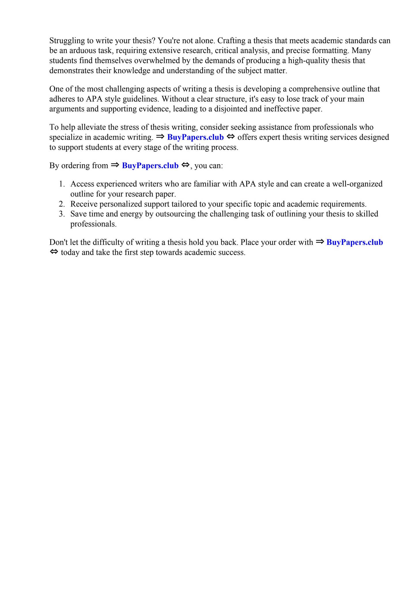 Example Outline For A Research Paper Apa Style by Capitol Technology ...