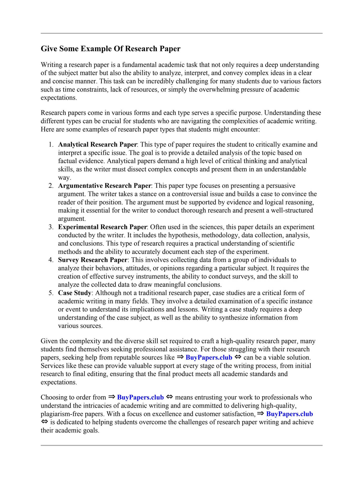 Give Some Example Of Research Paper by Fashion Institute of Technology ...