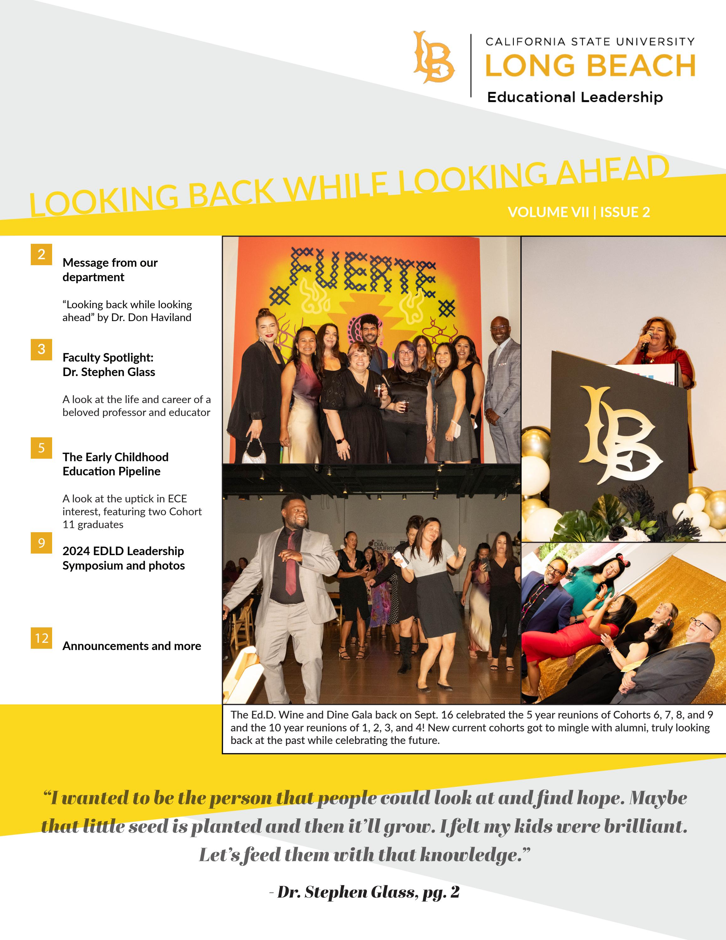 Spring 2024 Newsletter (Volume VII, Issue 2) by csulbedld - Issuu
