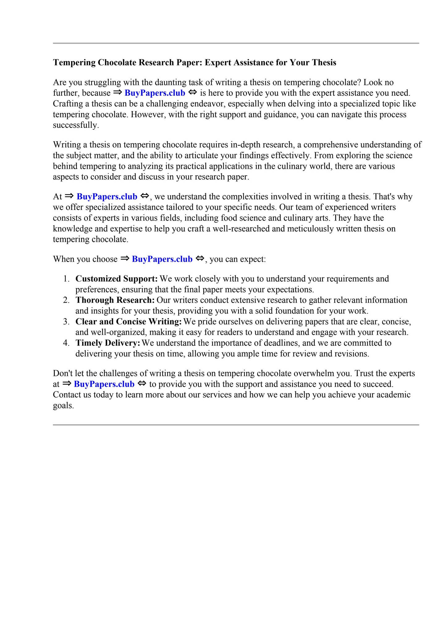 Tempering Chocolate Research Paper by Everest College - Issuu