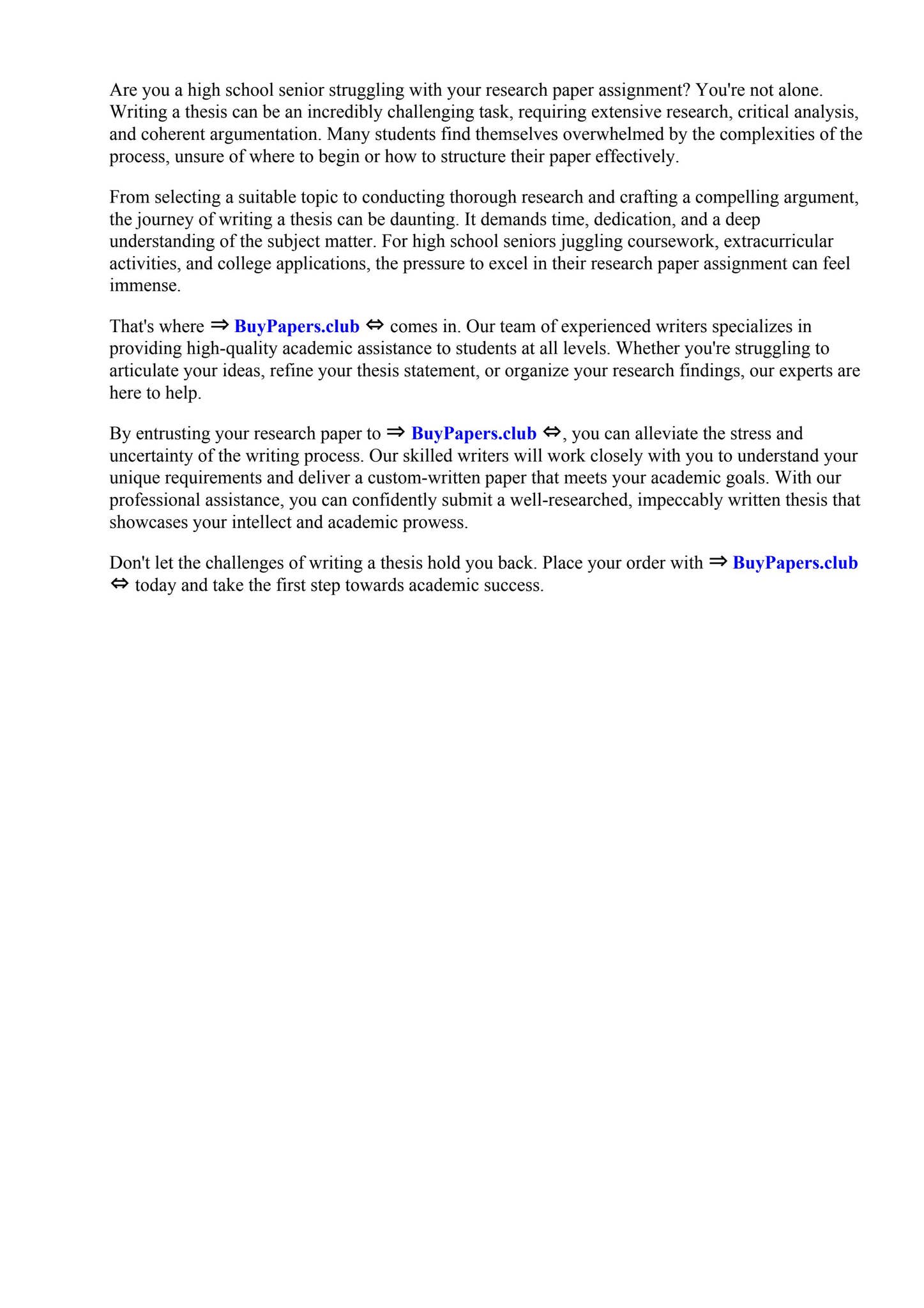 High School Senior Research Paper Assignment by Remington College - Issuu