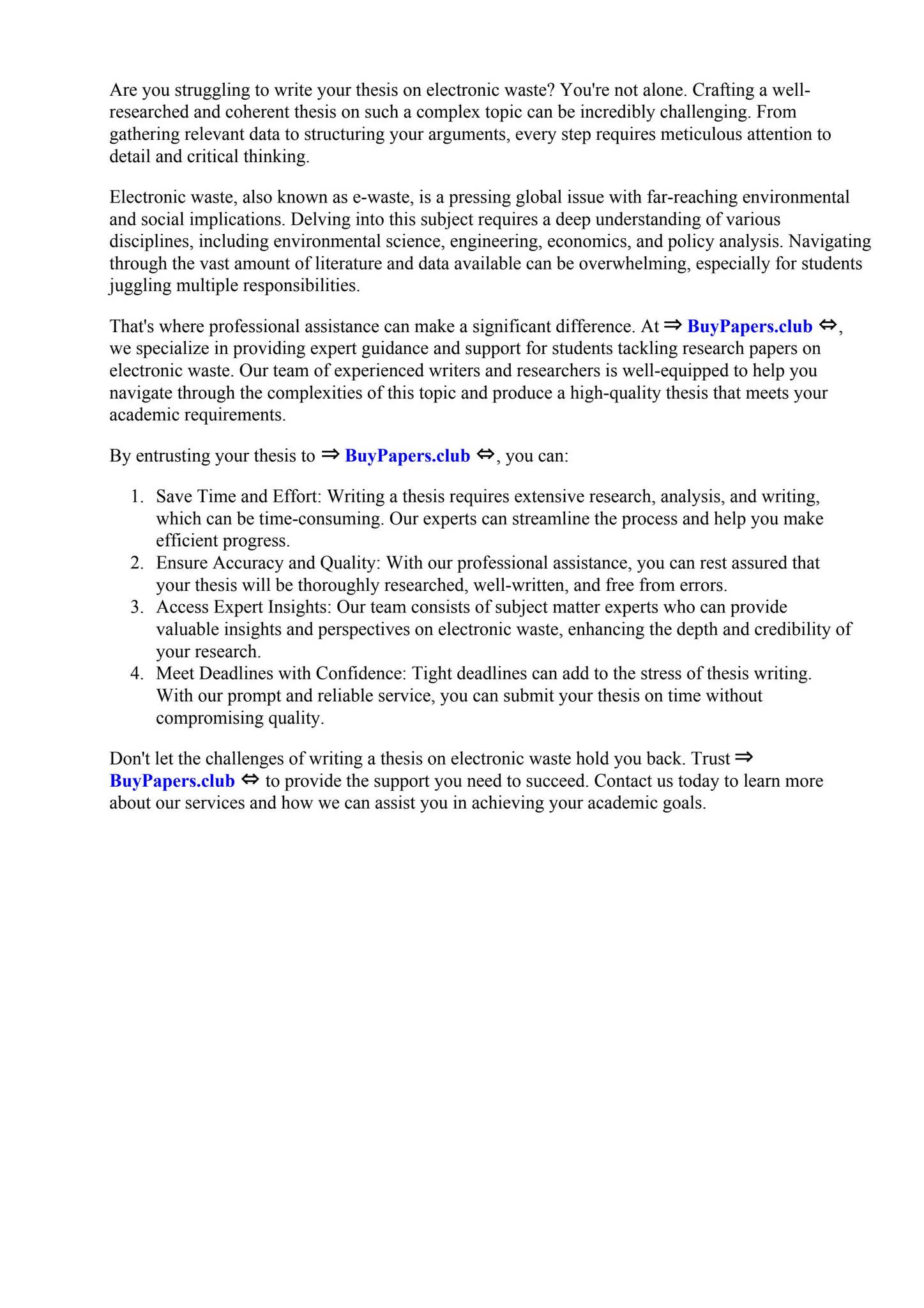 Electronic Waste Research Paper by Mississippi Valley State University ...