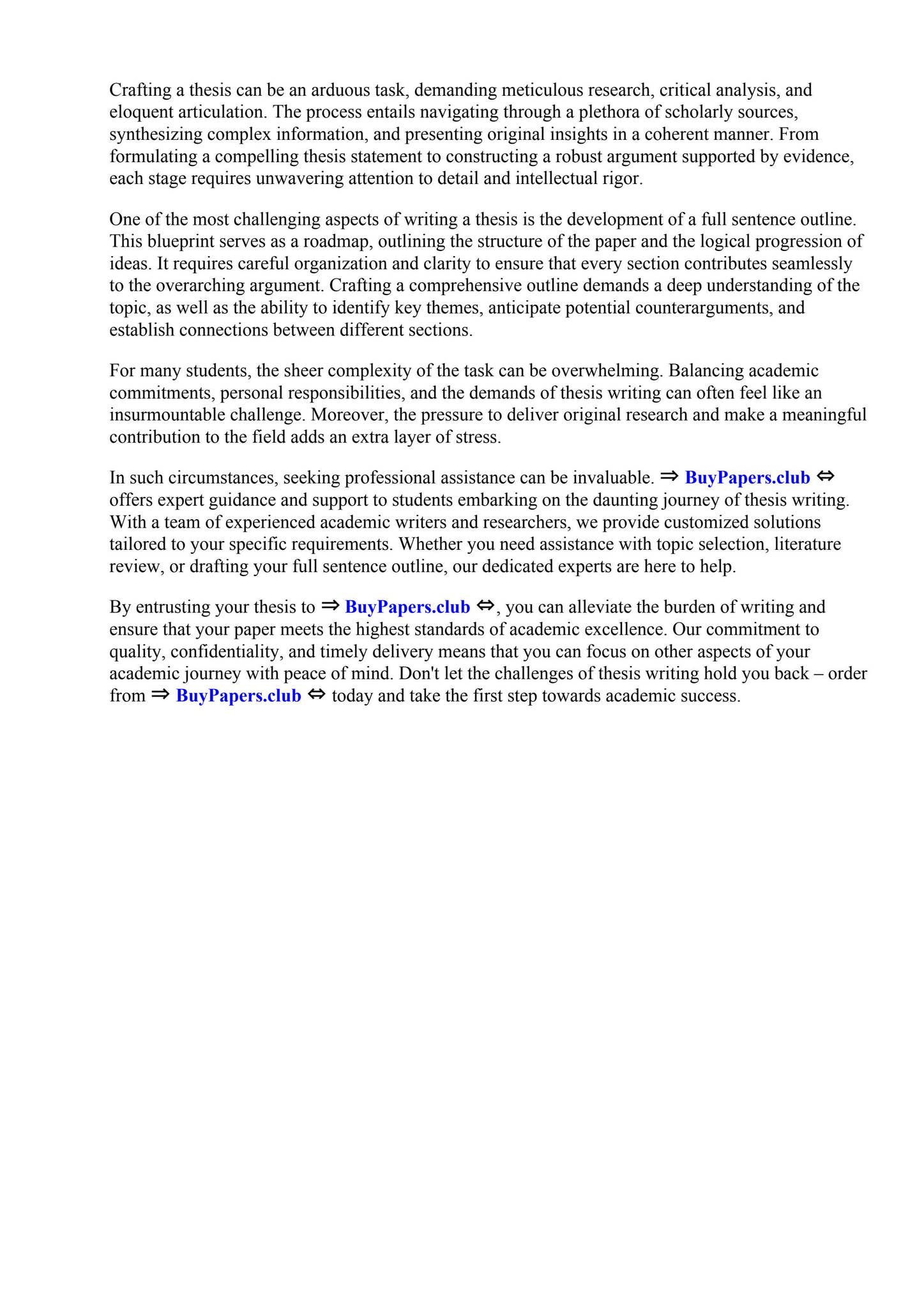 Research Paper Full Sentence Outline Example by Maharishi University of ...