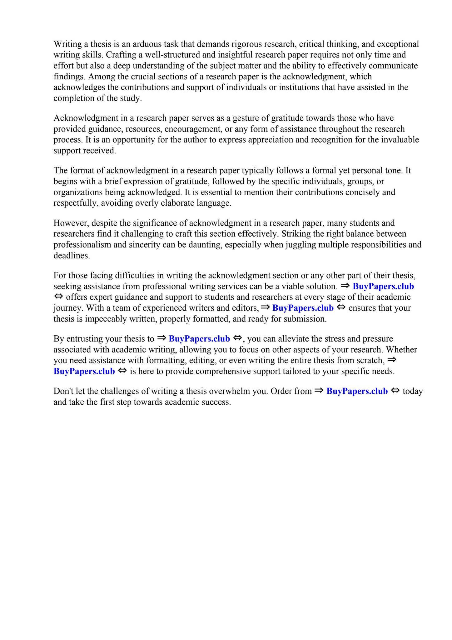 Format Of Acknowledgement In Research Paper by Dickinson College - Issuu