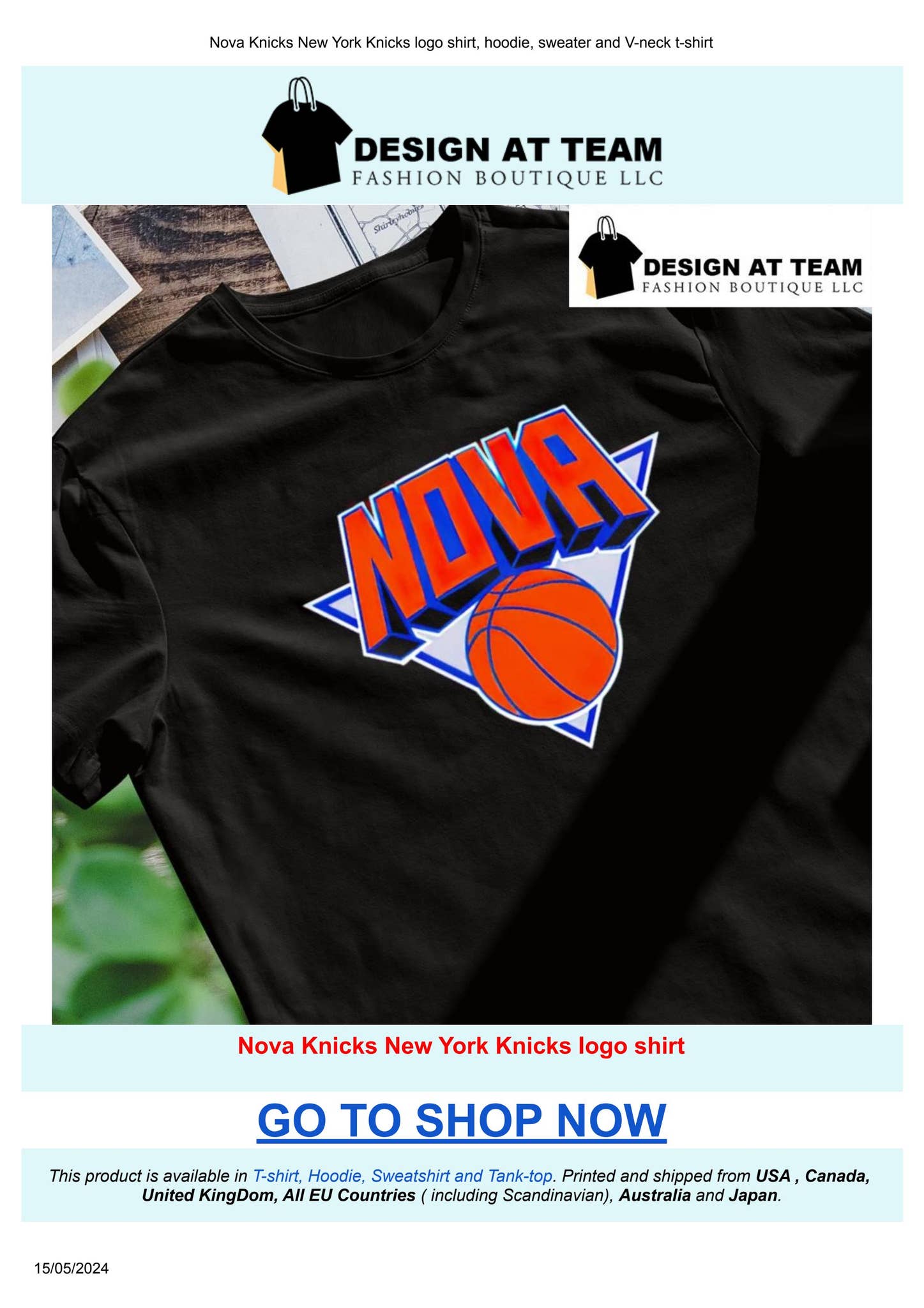 Nova Knicks New York Knicks logo shirt by Design AT Shop - Issuu