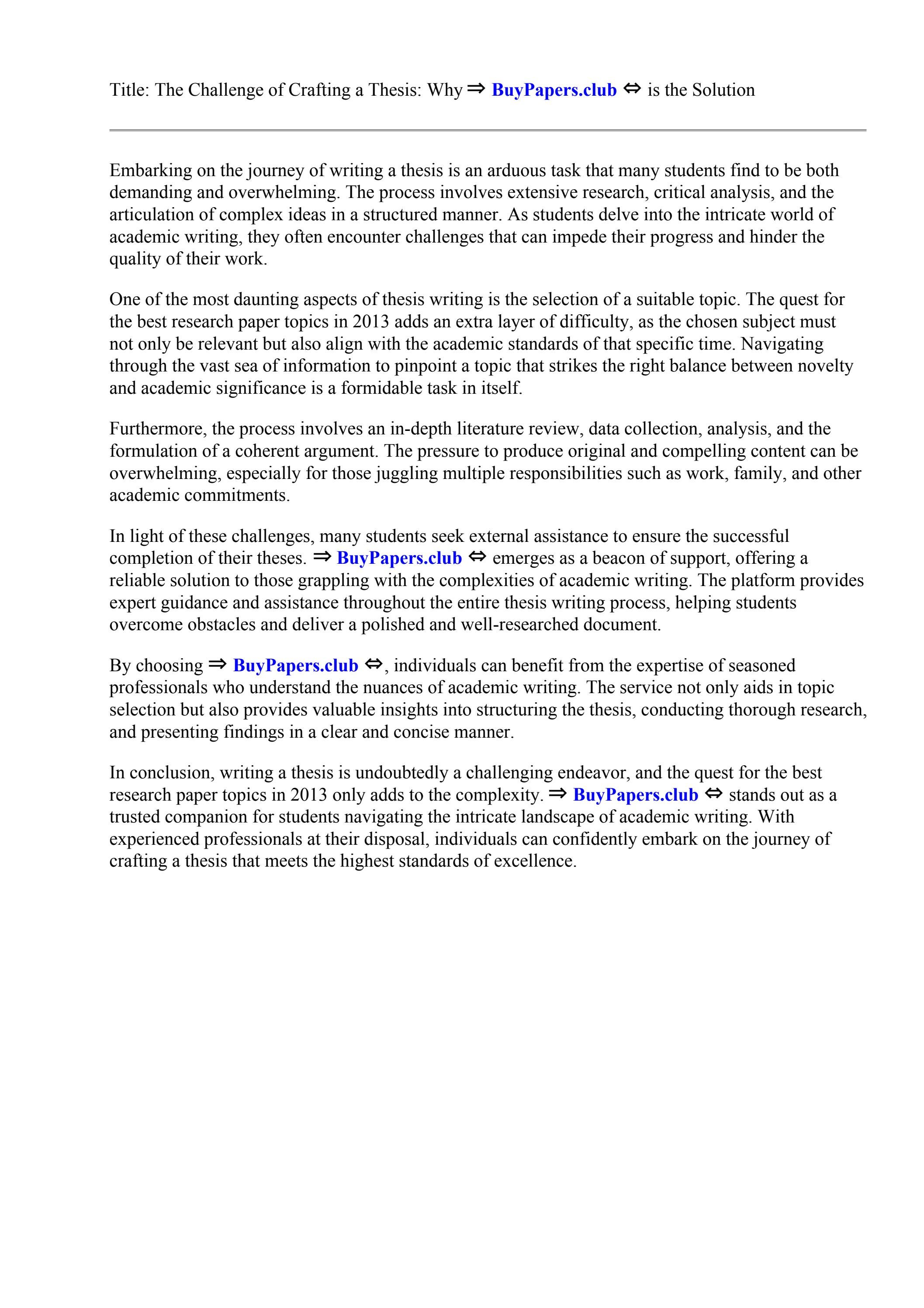 Best Research Paper Topics 2013 by Atlantic Cape Community College - Issuu