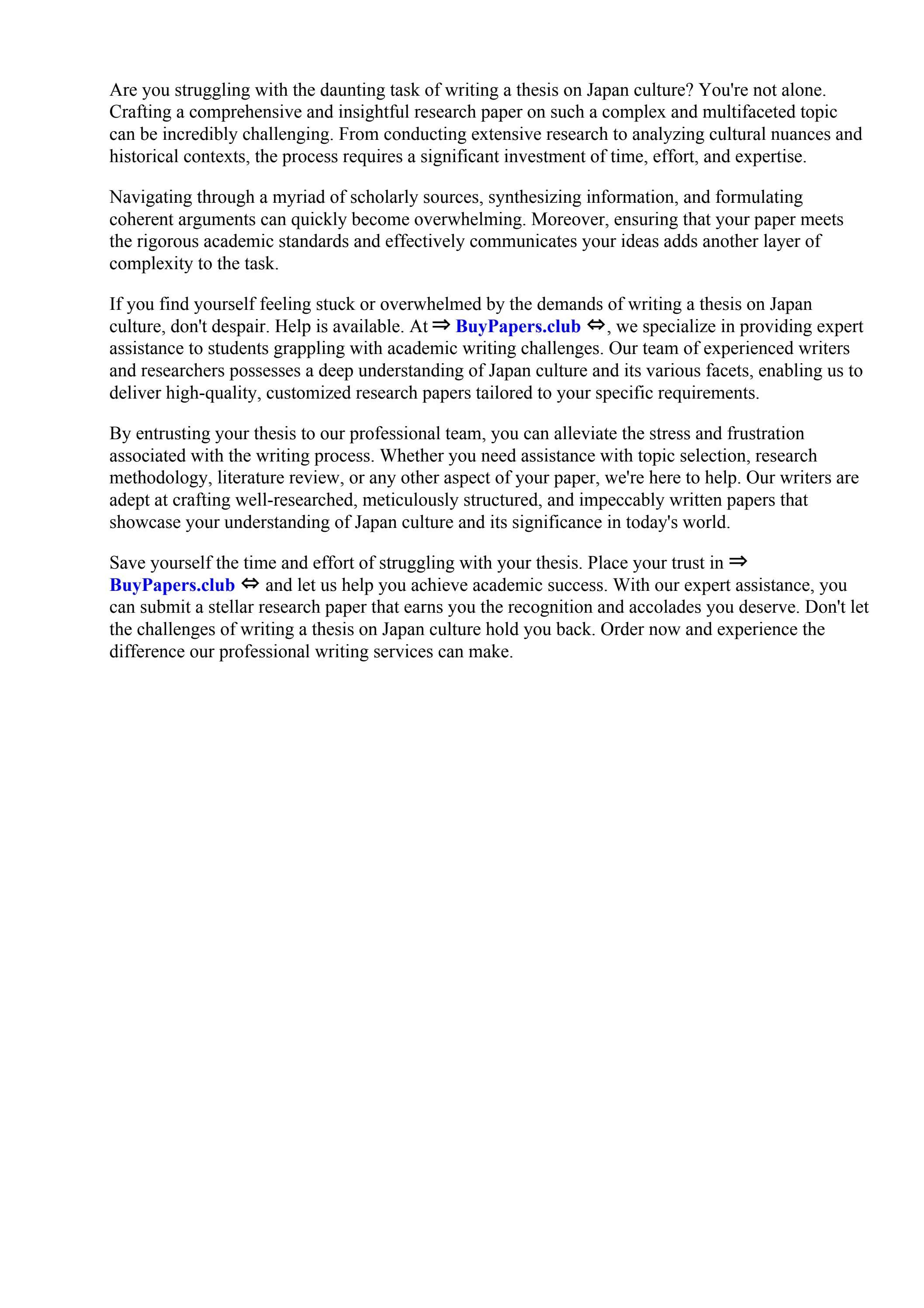 Japan Culture Research Paper by Appalachian School of Law - Issuu