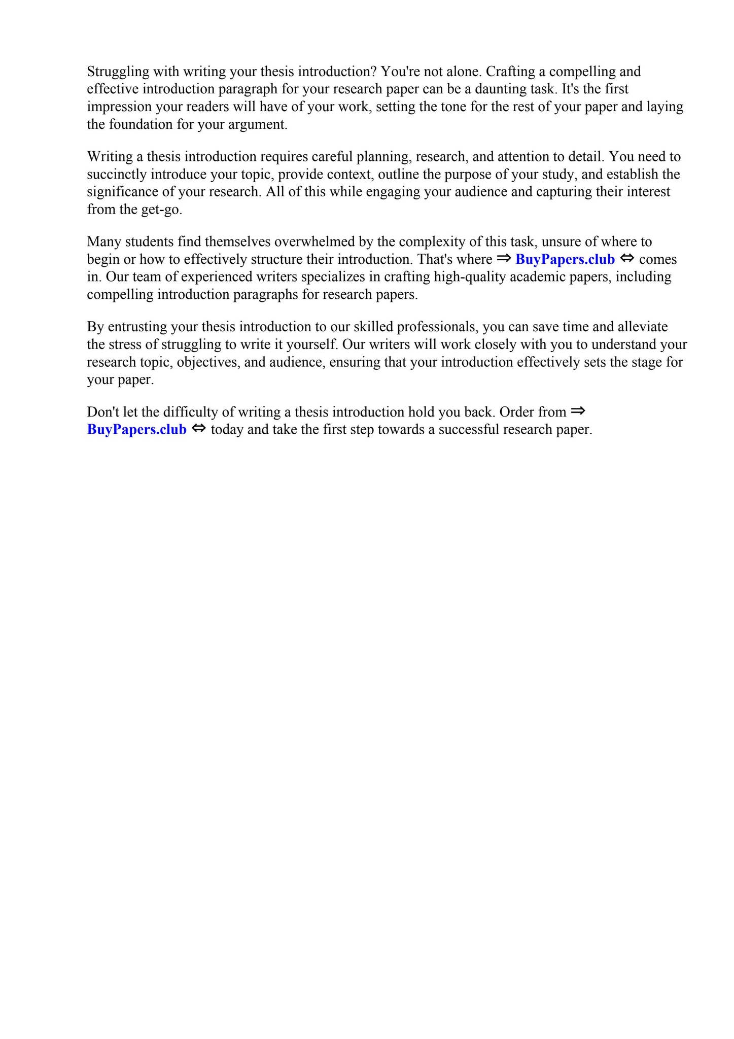 Example Of Introduction Paragraph In Research Paper by Sterling College ...