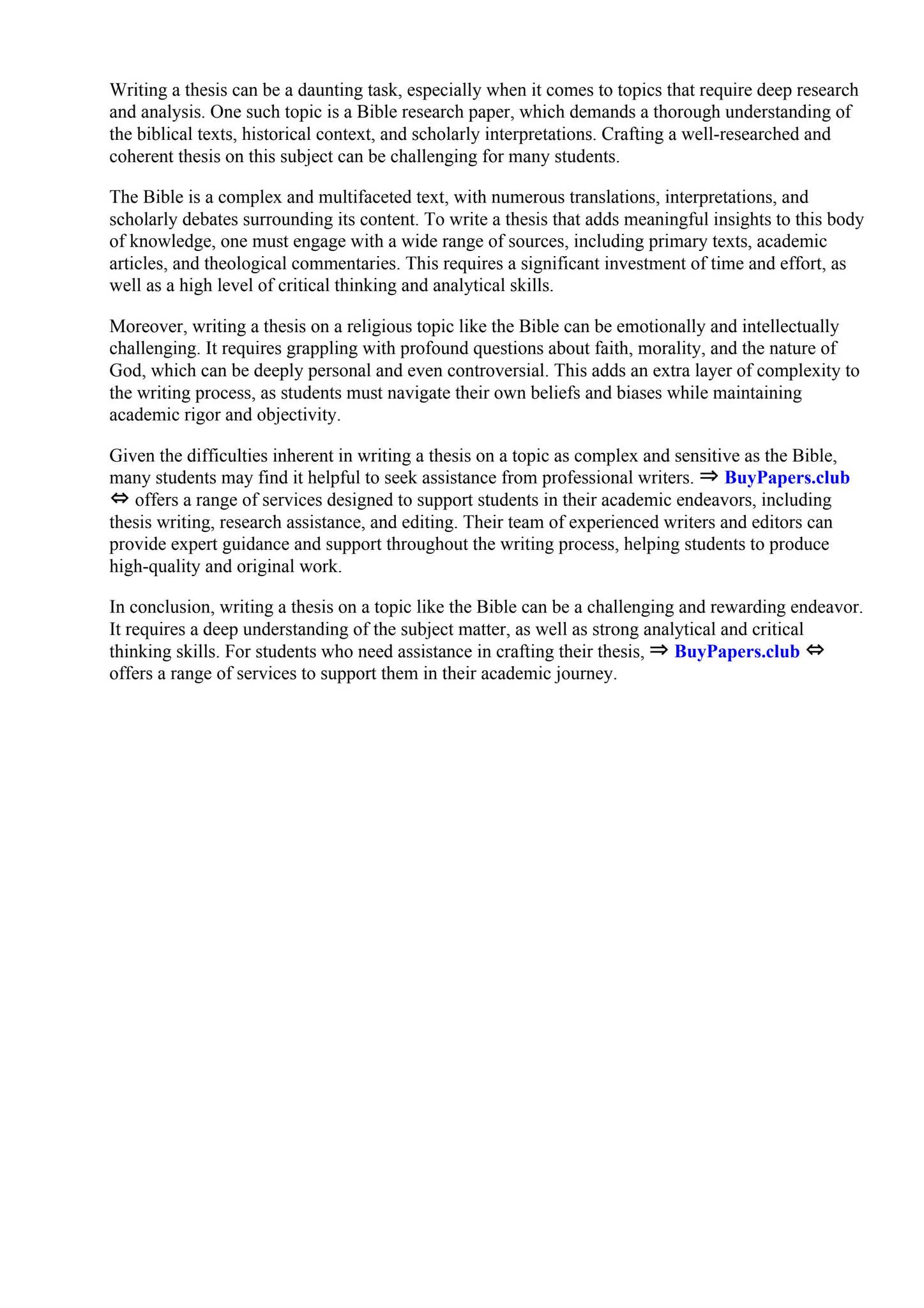 Sample Bible Research Paper by Augustana College - Issuu