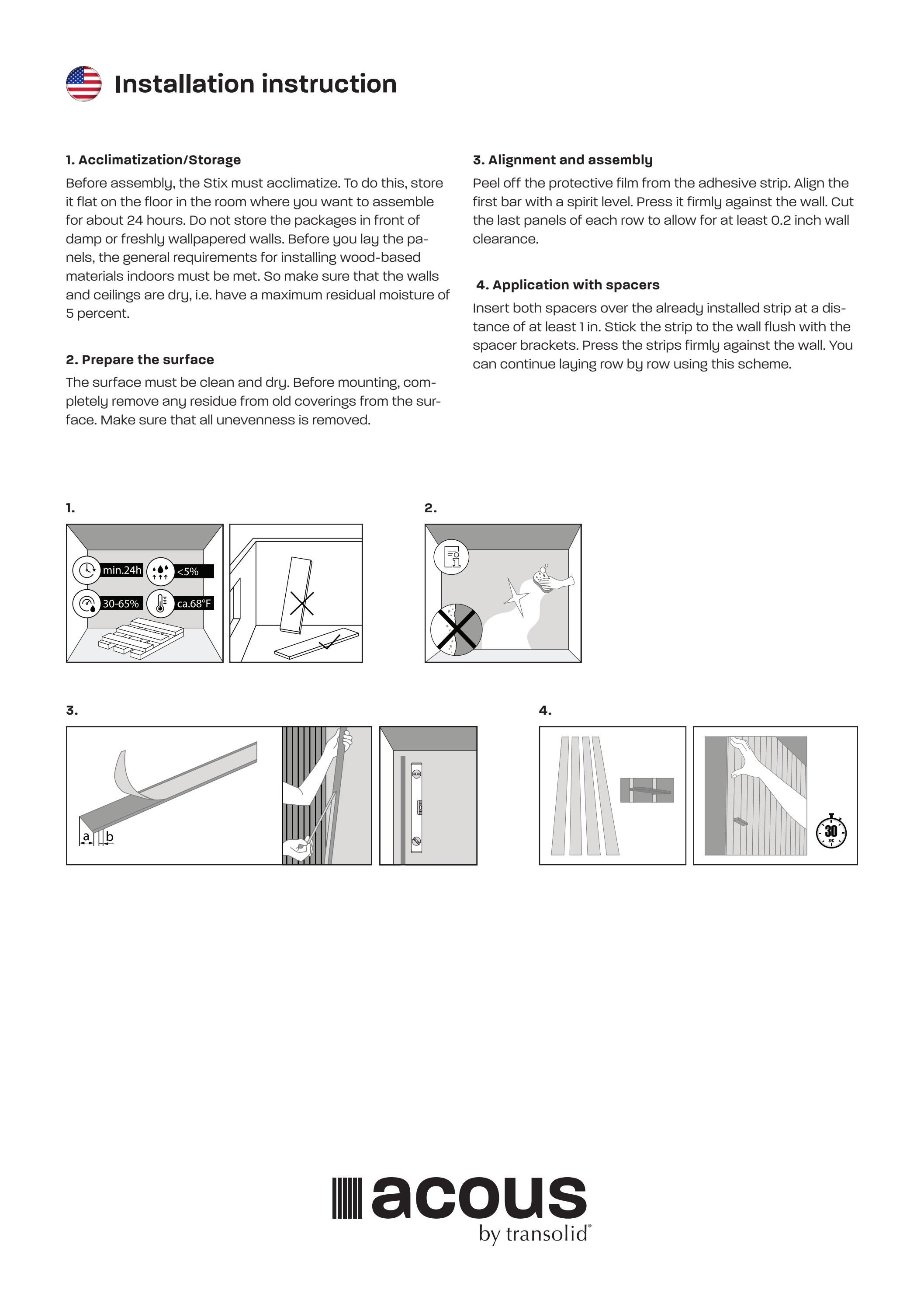 ACOUS by Transolid Stix Manual EN/ES by HWZ International - Issuu