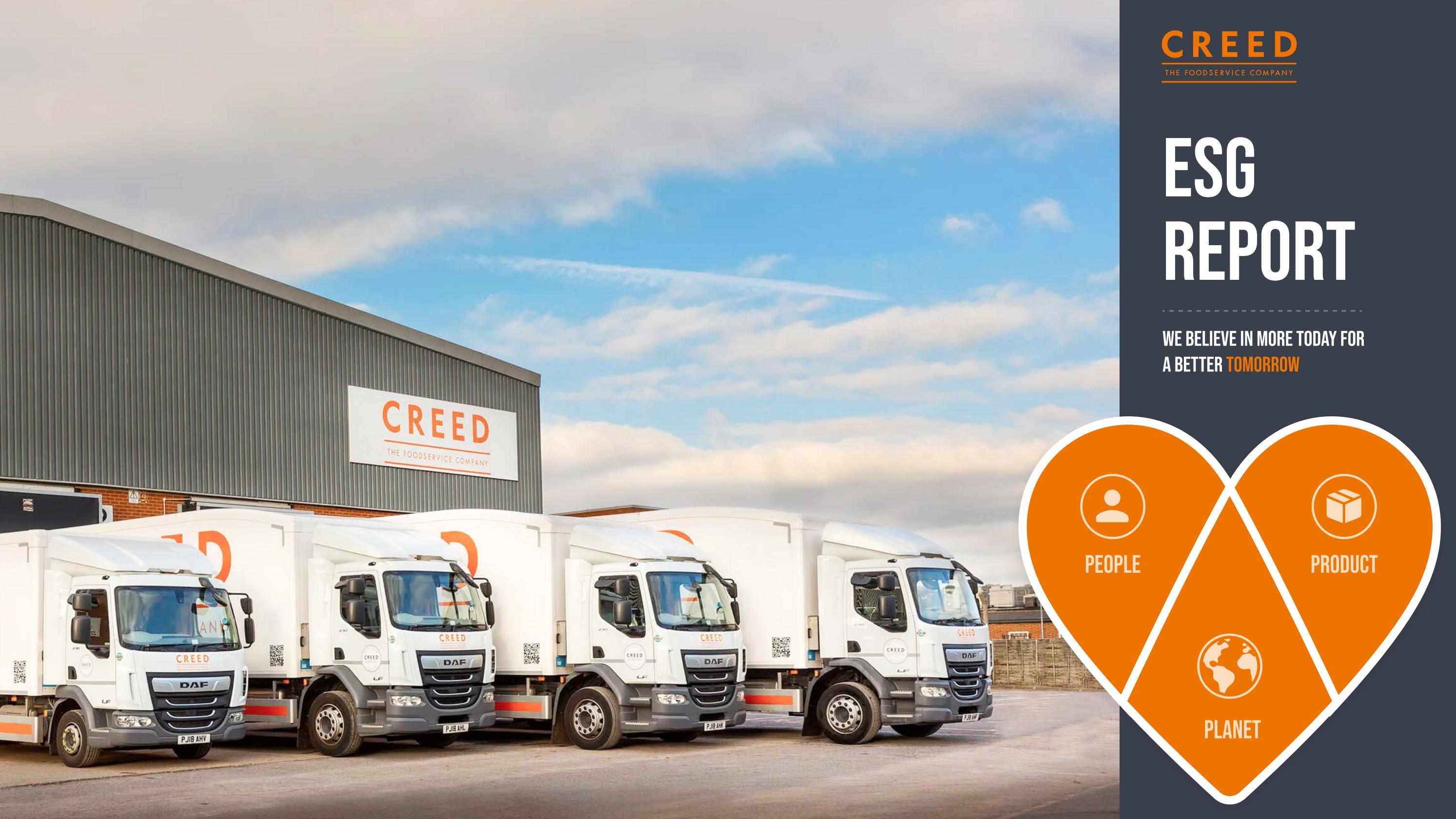 Creed Foodservice ESG Report by Creed Foodservice - Issuu