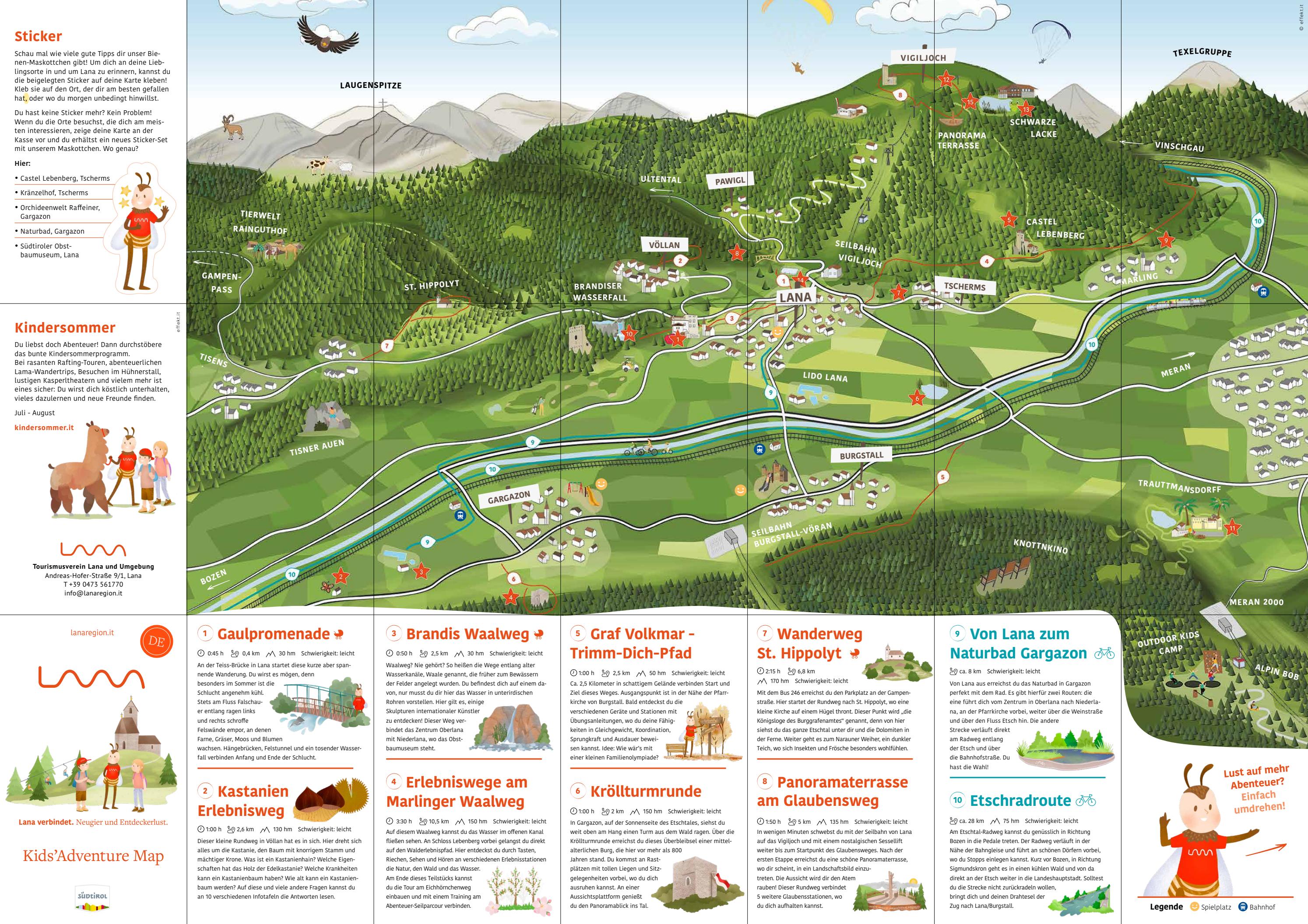Kids' Adventure Map by Tourismusverein Lana und Umgebung - Issuu