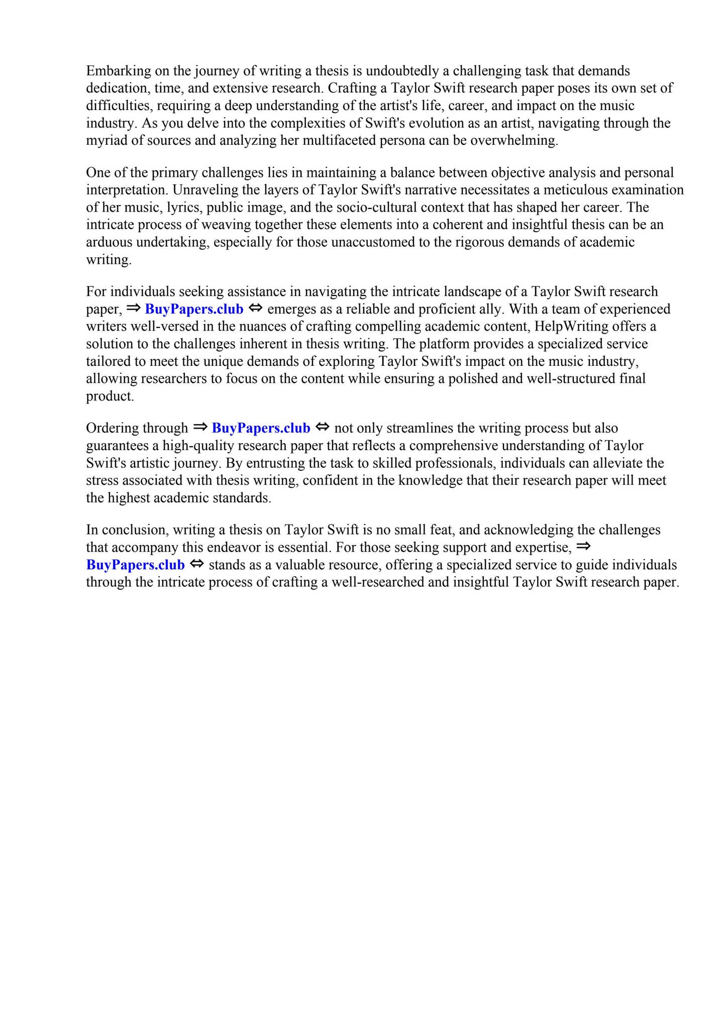 Taylor Swift Research Paper by Charter College - Issuu