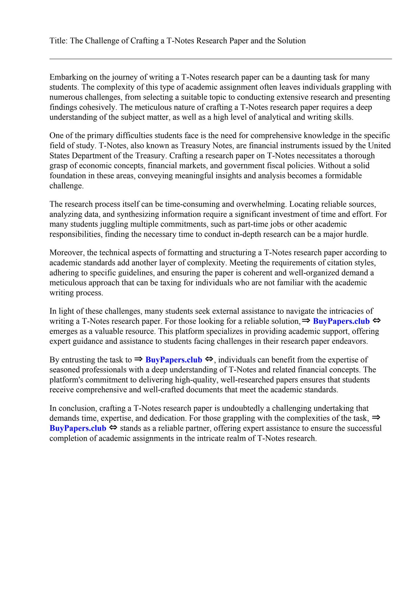 T-Notes Research Paper by Lincoln Christian University - Issuu