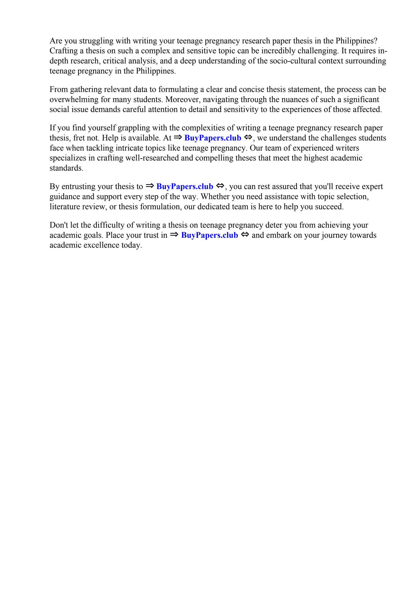 Teenage Pregnancy Research Paper Thesis In Philippines by California ...