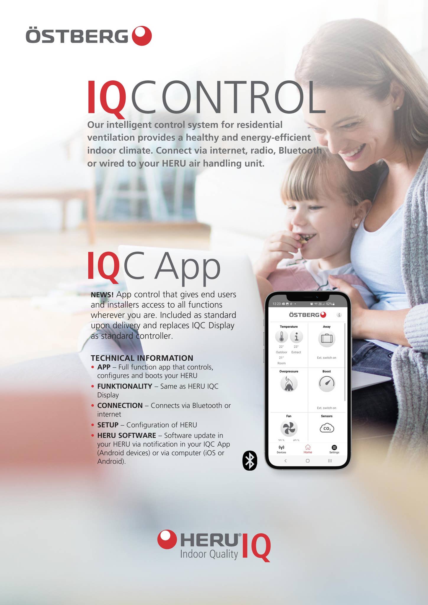 IQ Control system for Residential and compact ERV by H. Östberg AB - Issuu