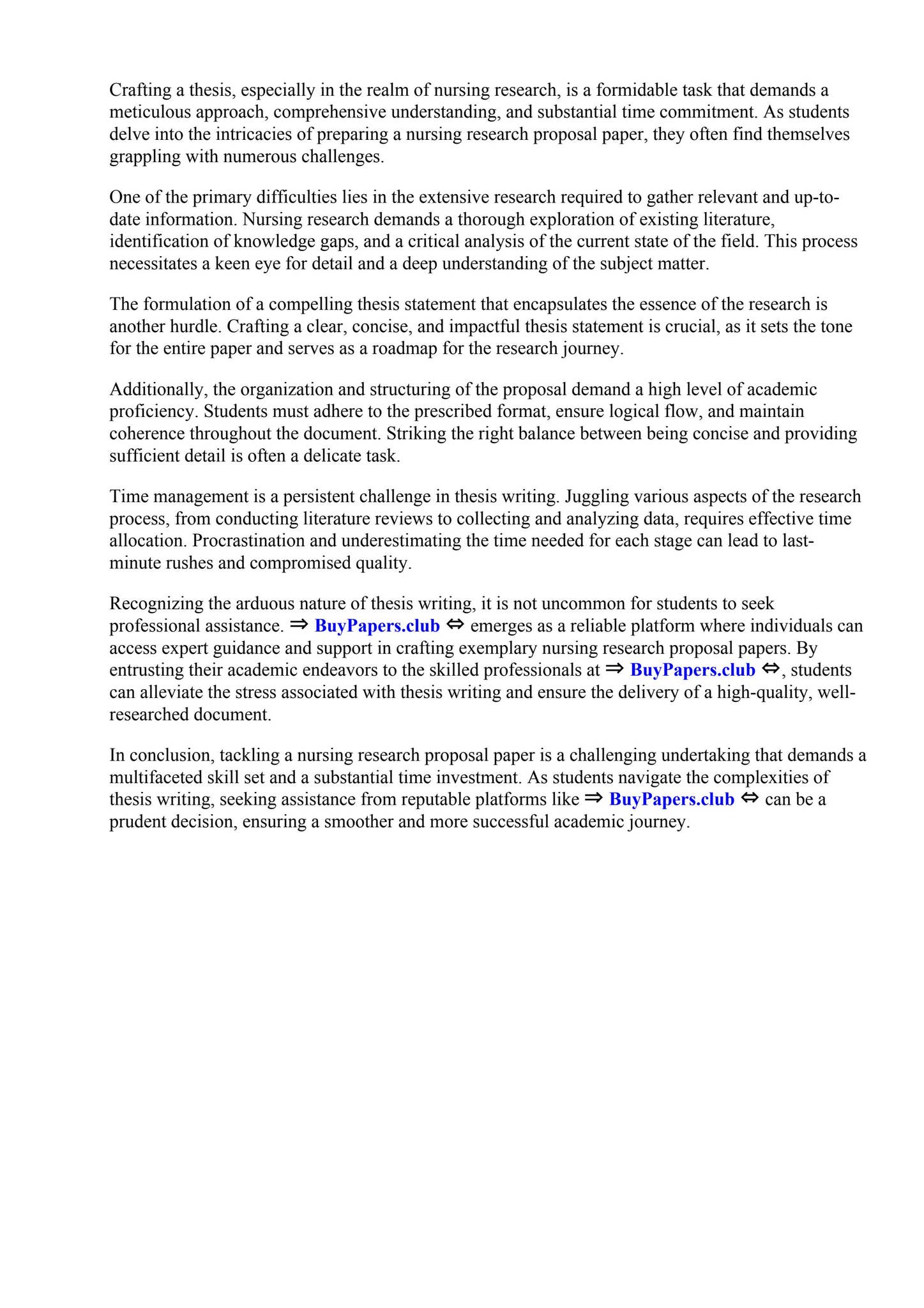 Example Of A Nursing Research Proposal Paper by Virginia Union ...