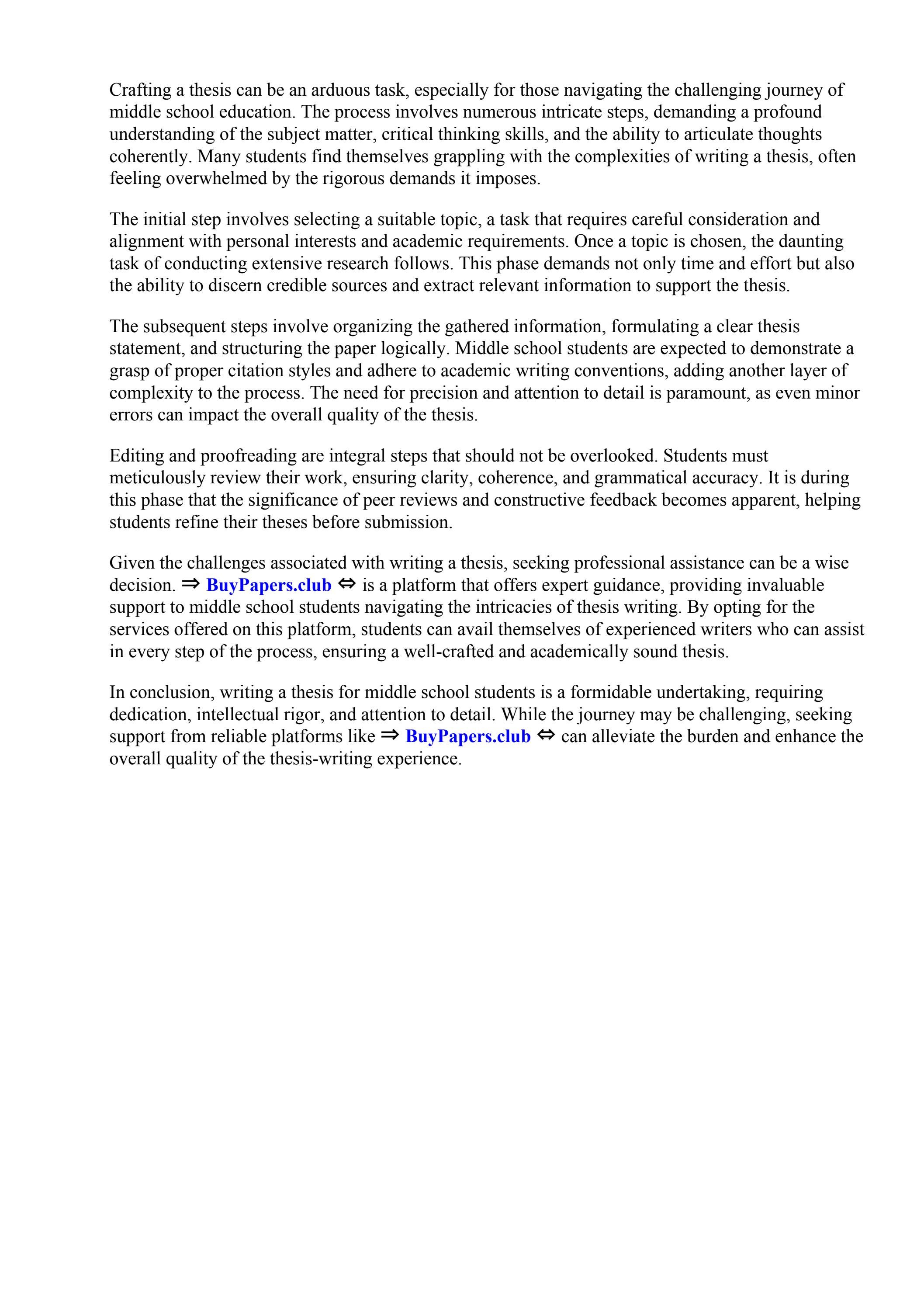 Steps To Writing A Research Paper For Middle School Students by ...