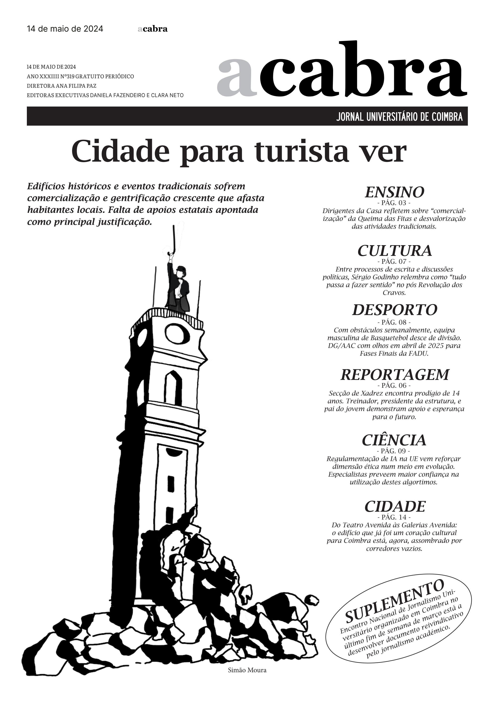 Edição 319 - Jornal Universitário de Coimbra - A CABRA by Jornal ...